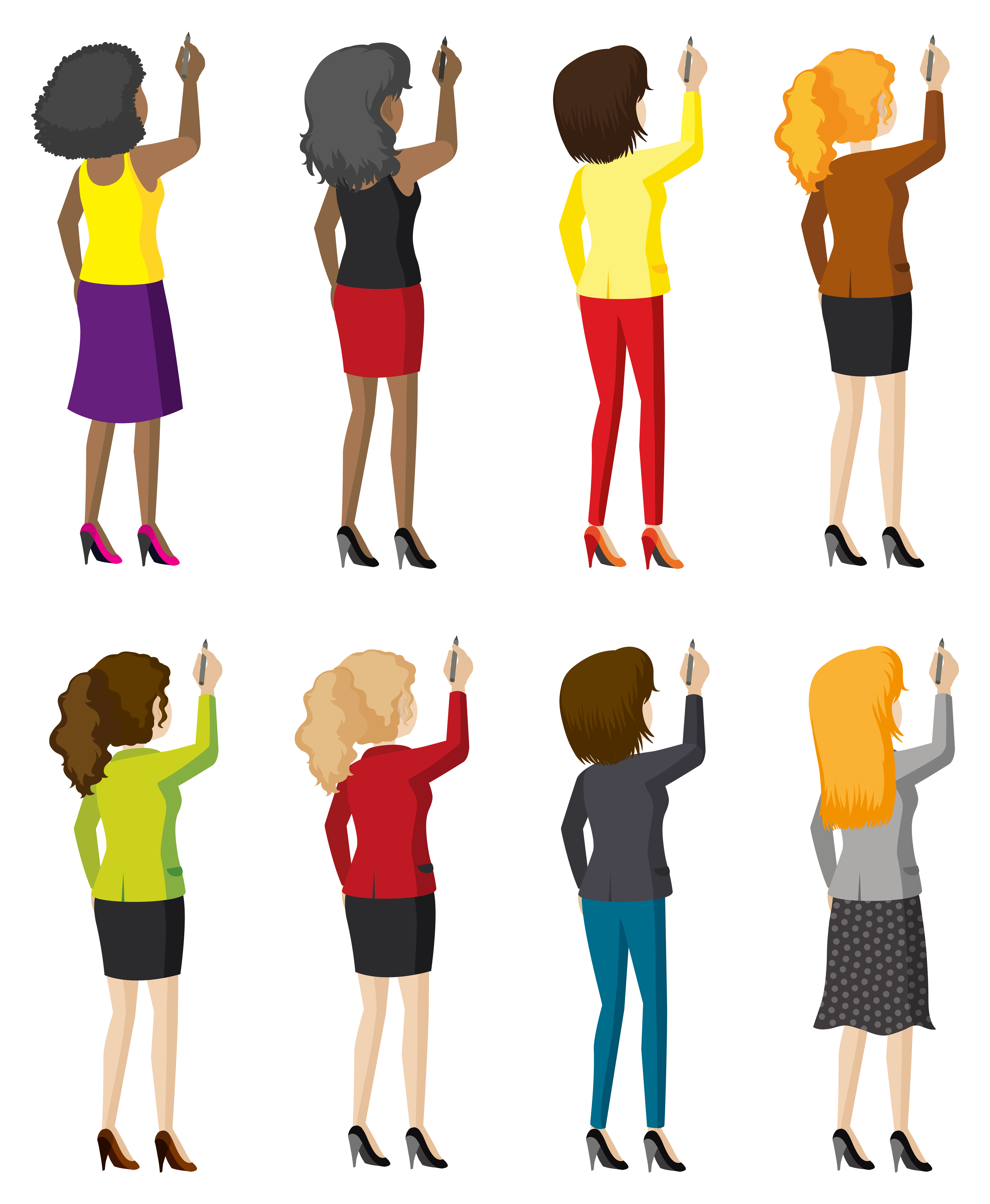 Woman 303740 Vector Art at Vecteezy