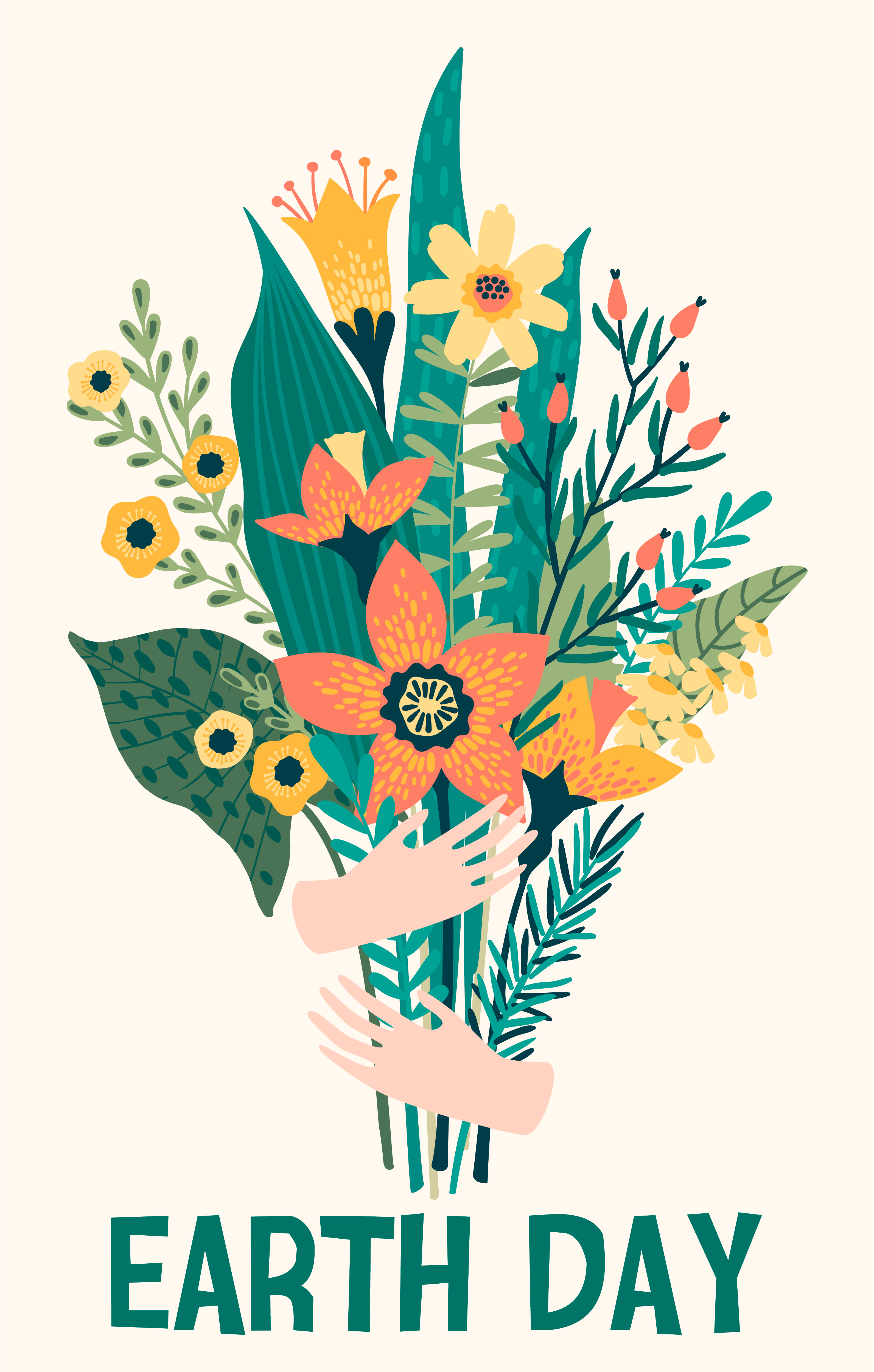 Earth Day Vector Template For Card Poster Banner Flyer 304102