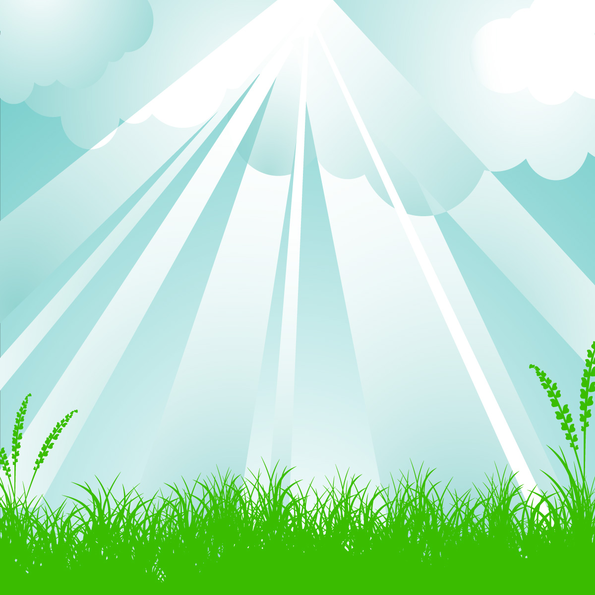 spring vector landscape 304832 Vector Art at Vecteezy