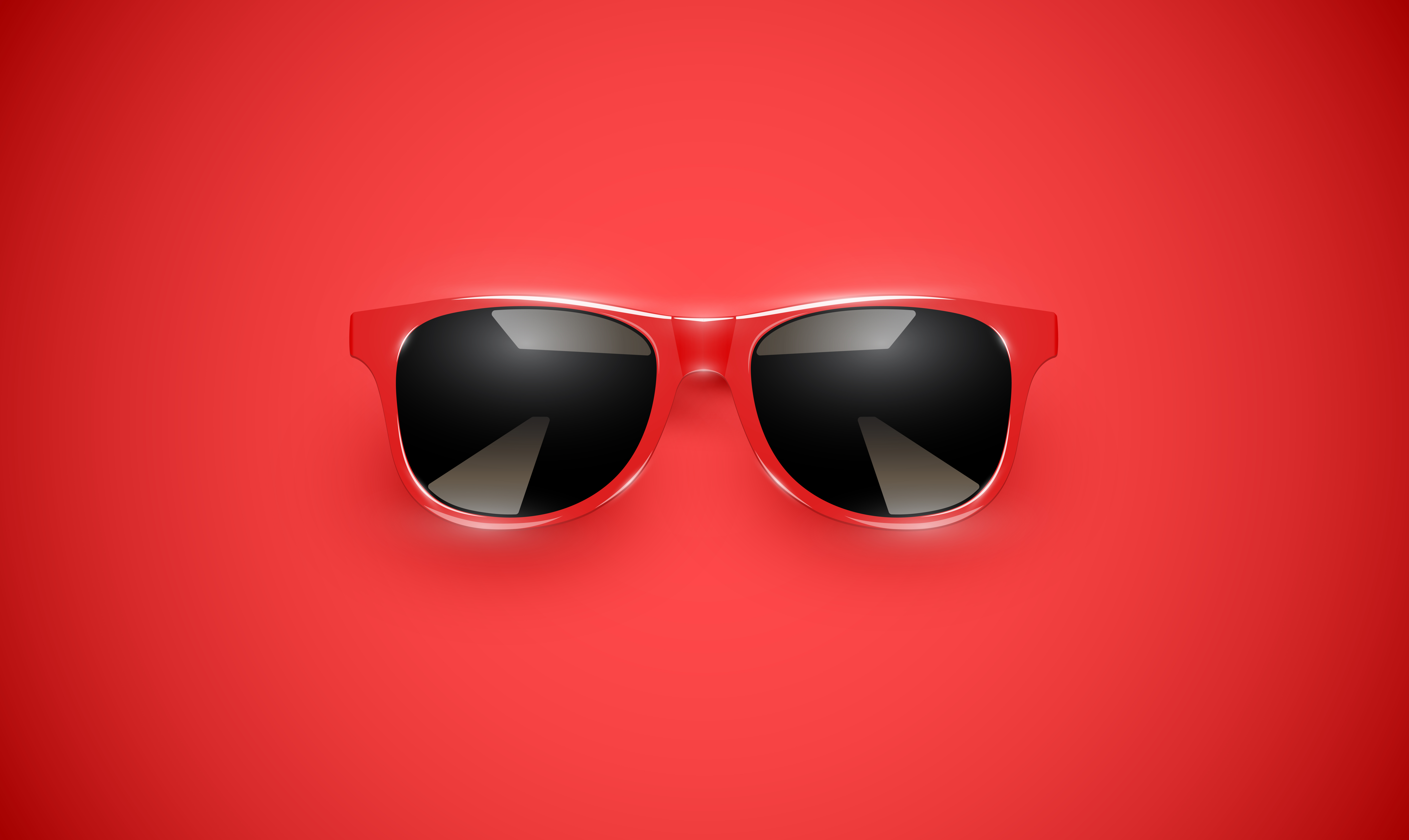 Realistic Vector Sunglasses On A Colorful Background Vector Illustration 305893 Vector Art At