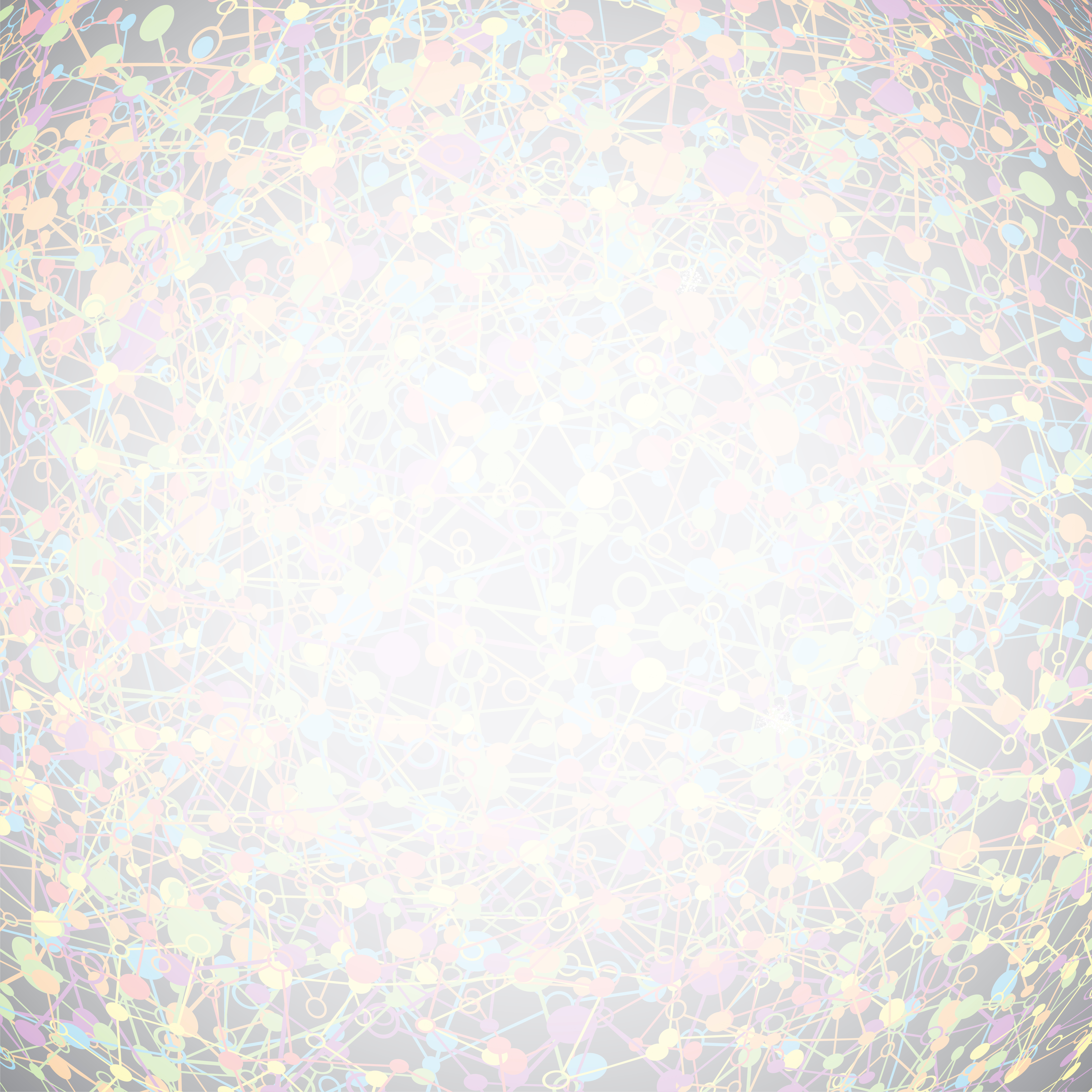 Abstract Polygonal Background With Connected Dots And Lines Connection Structure Futuristic