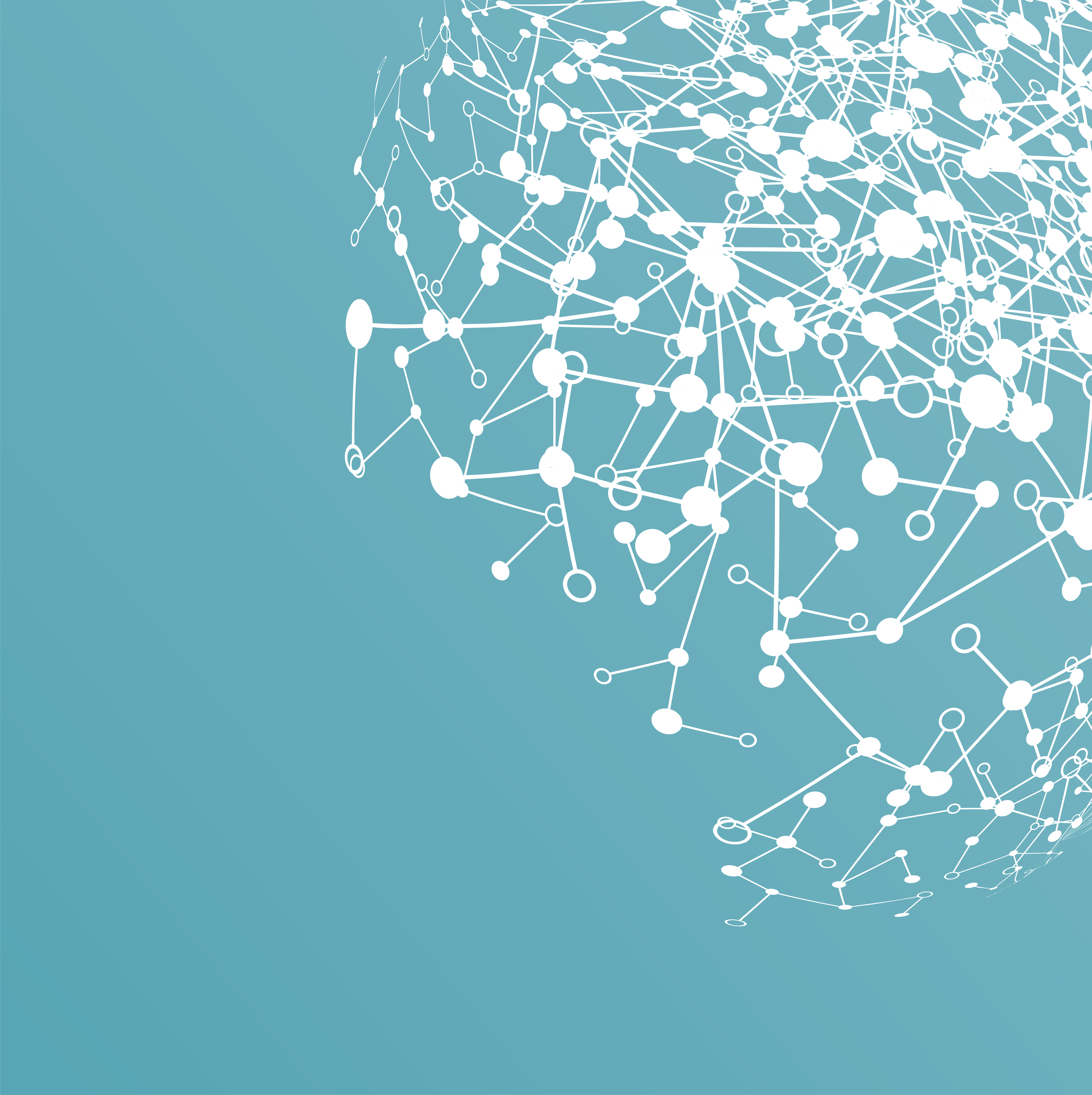 Abstract Polygonal Background With Connected Dots And Lines Connection
