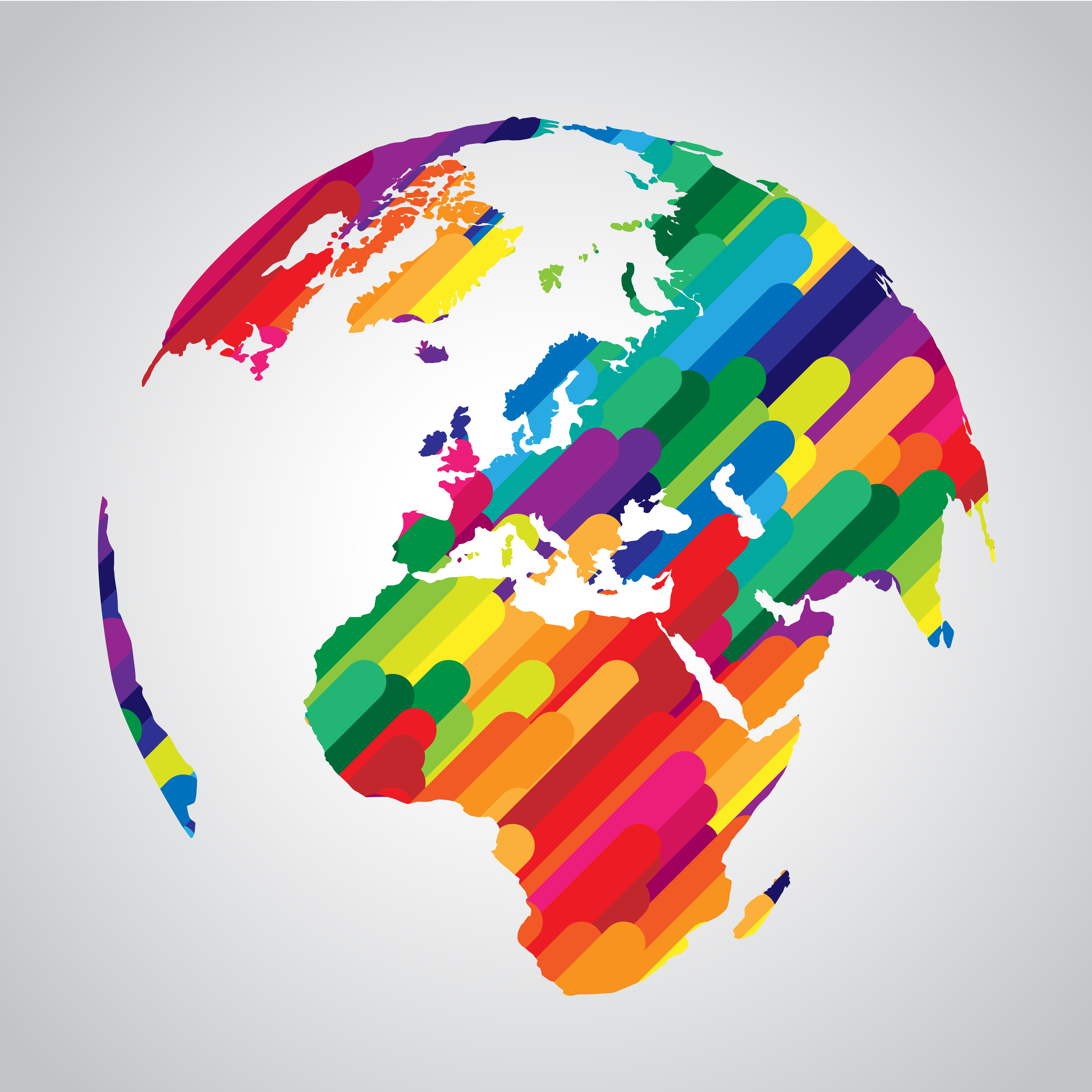 Colorful abstract world symbol 319361 Vector Art at Vecteezy