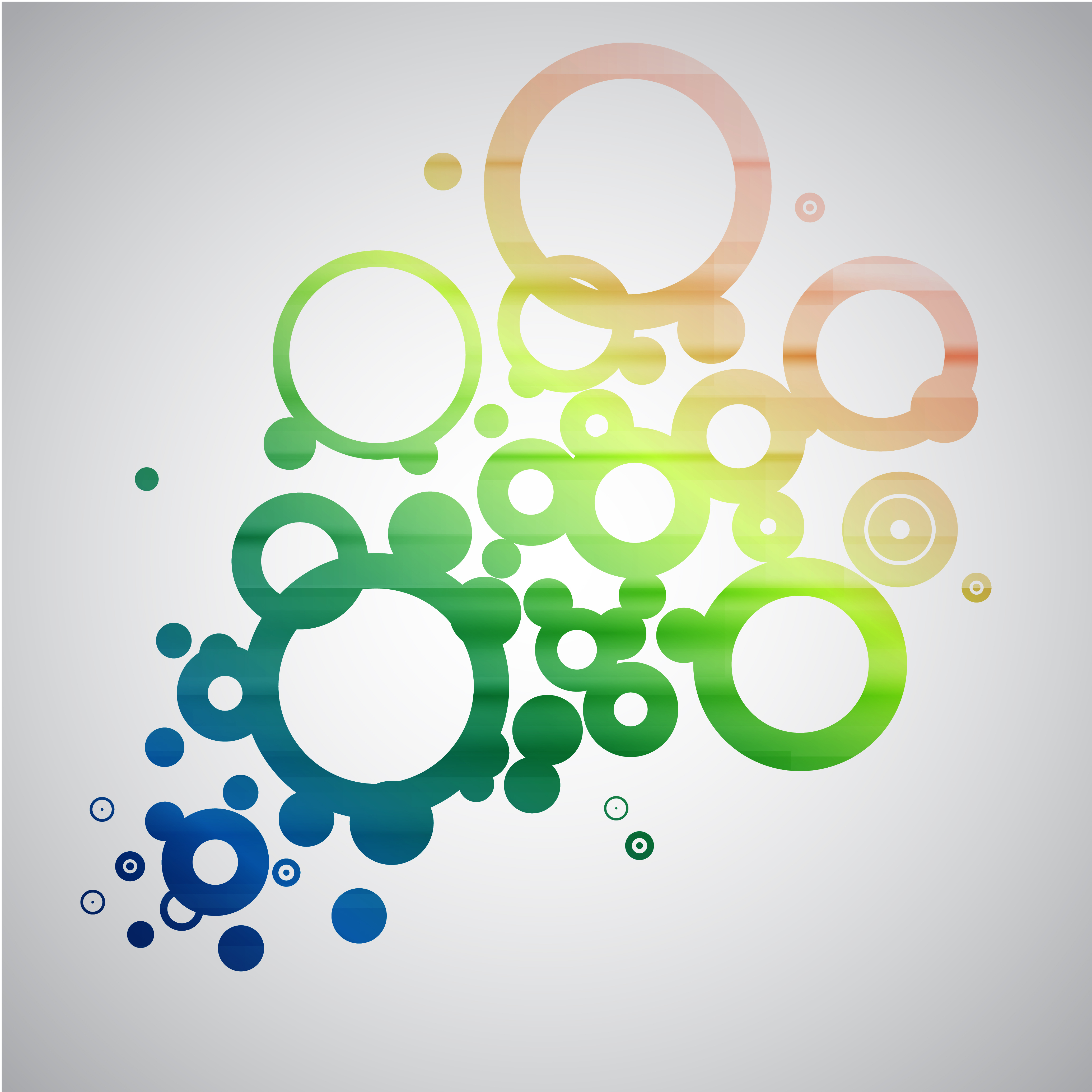 Abstract colorful circles vector 320360 Vector Art at Vecteezy