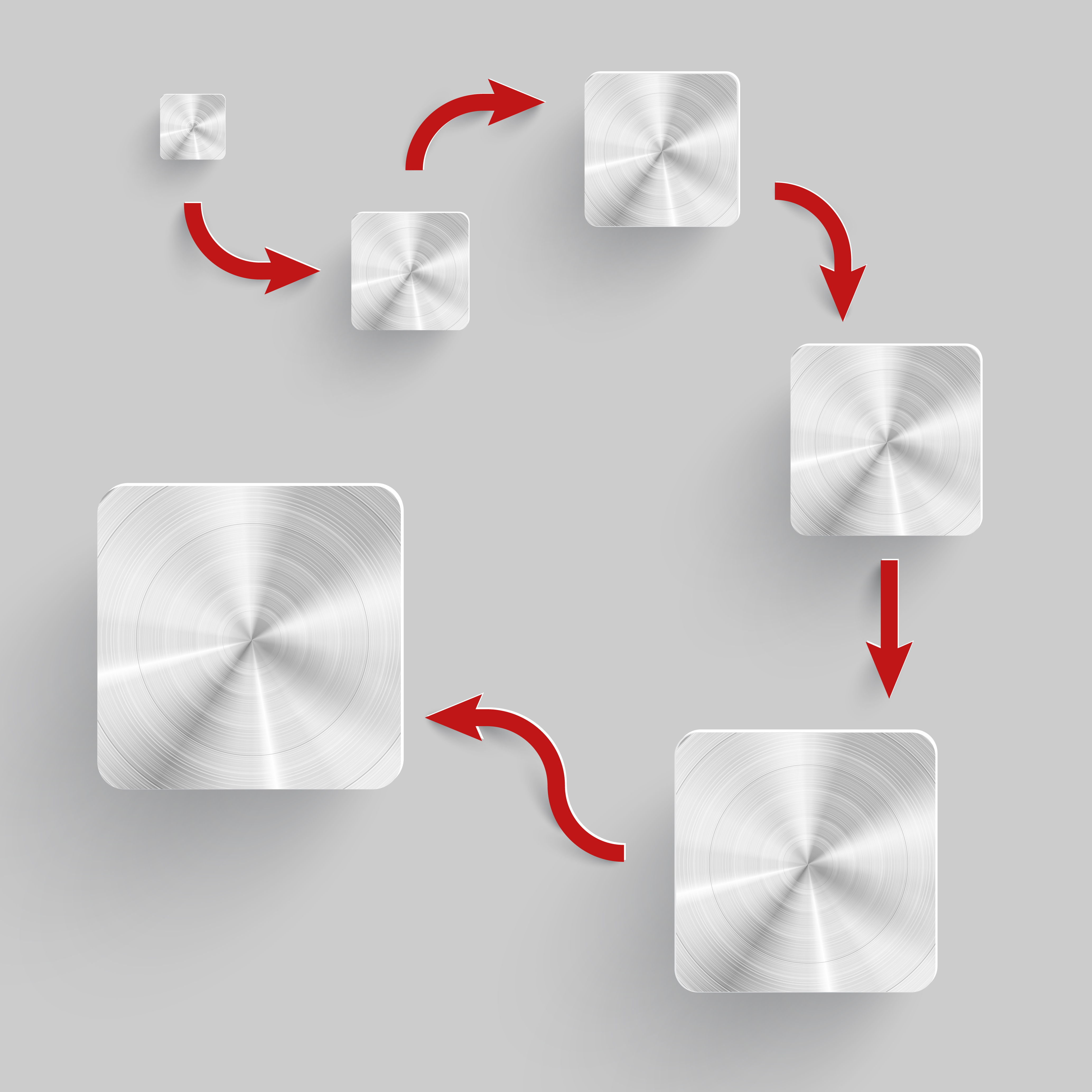 Step by step vector background 321045 Vector Art at Vecteezy