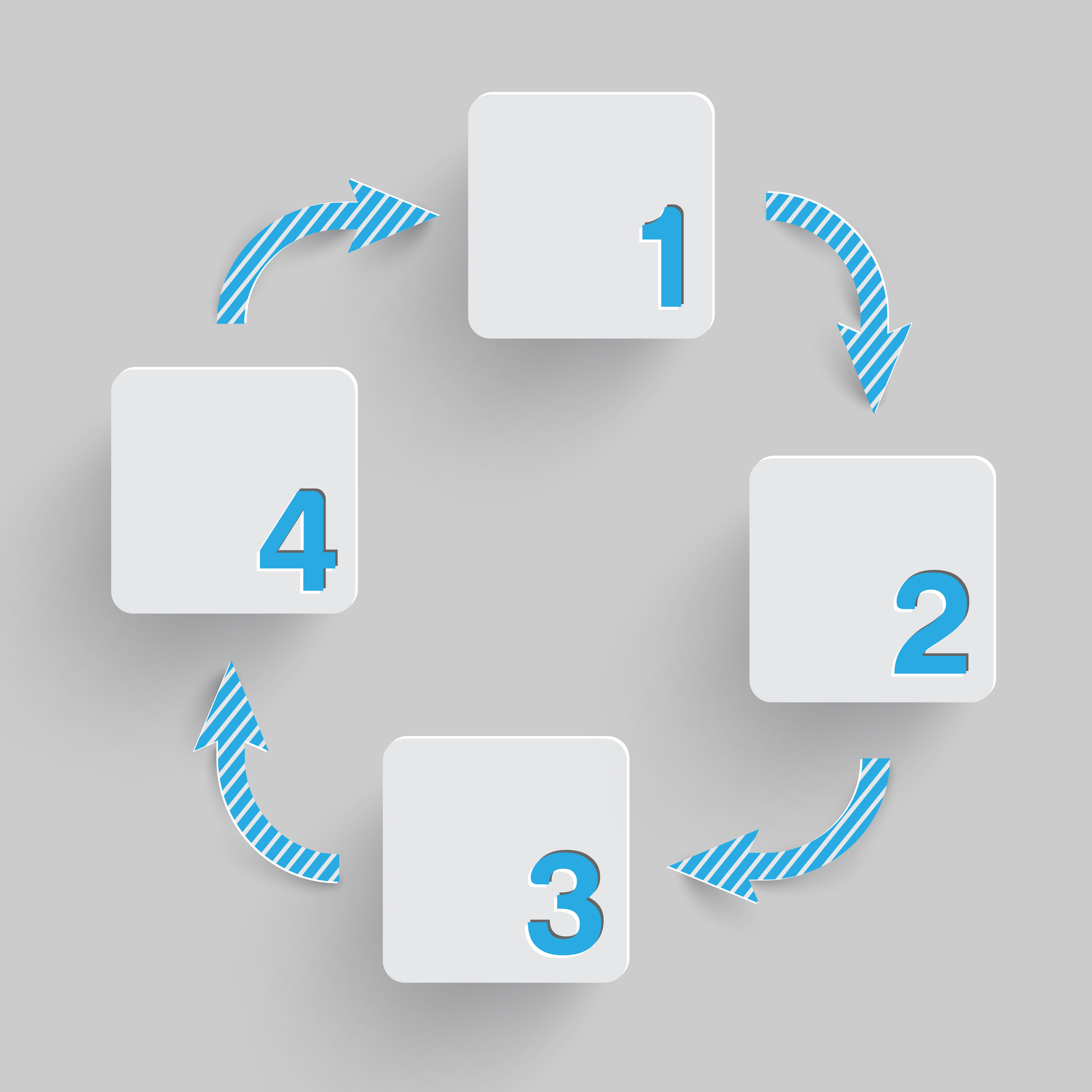 Step by step vector background 321460 Vector Art at Vecteezy