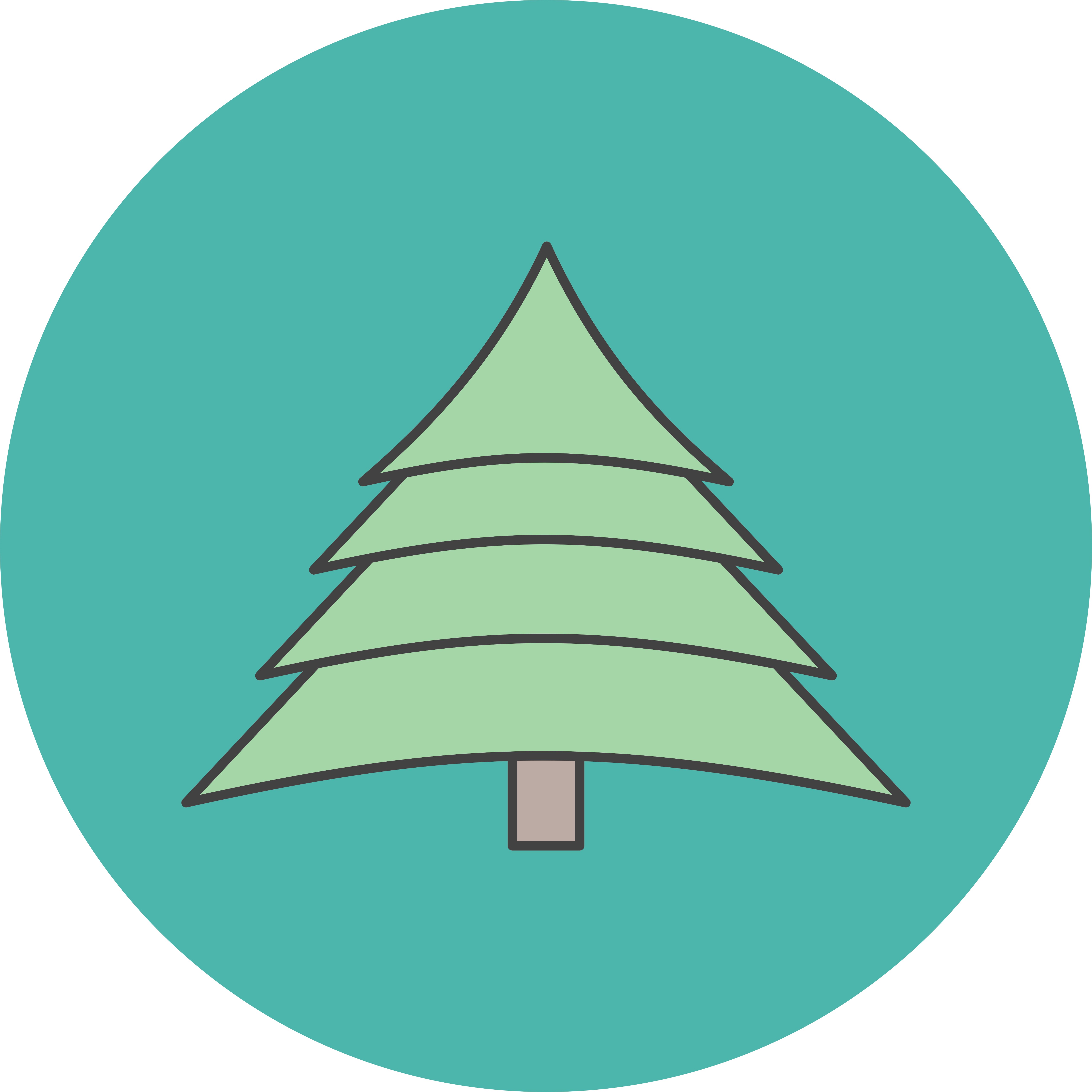 vector tree icon 322807 Vector Art at Vecteezy