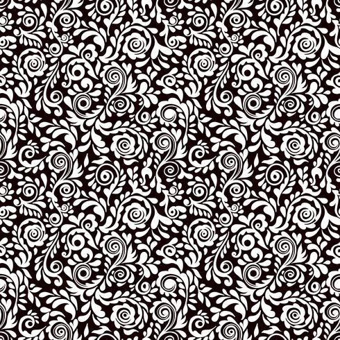 Abstract seamless lace pattern with flowers 323517 Vector Art at Vecteezy