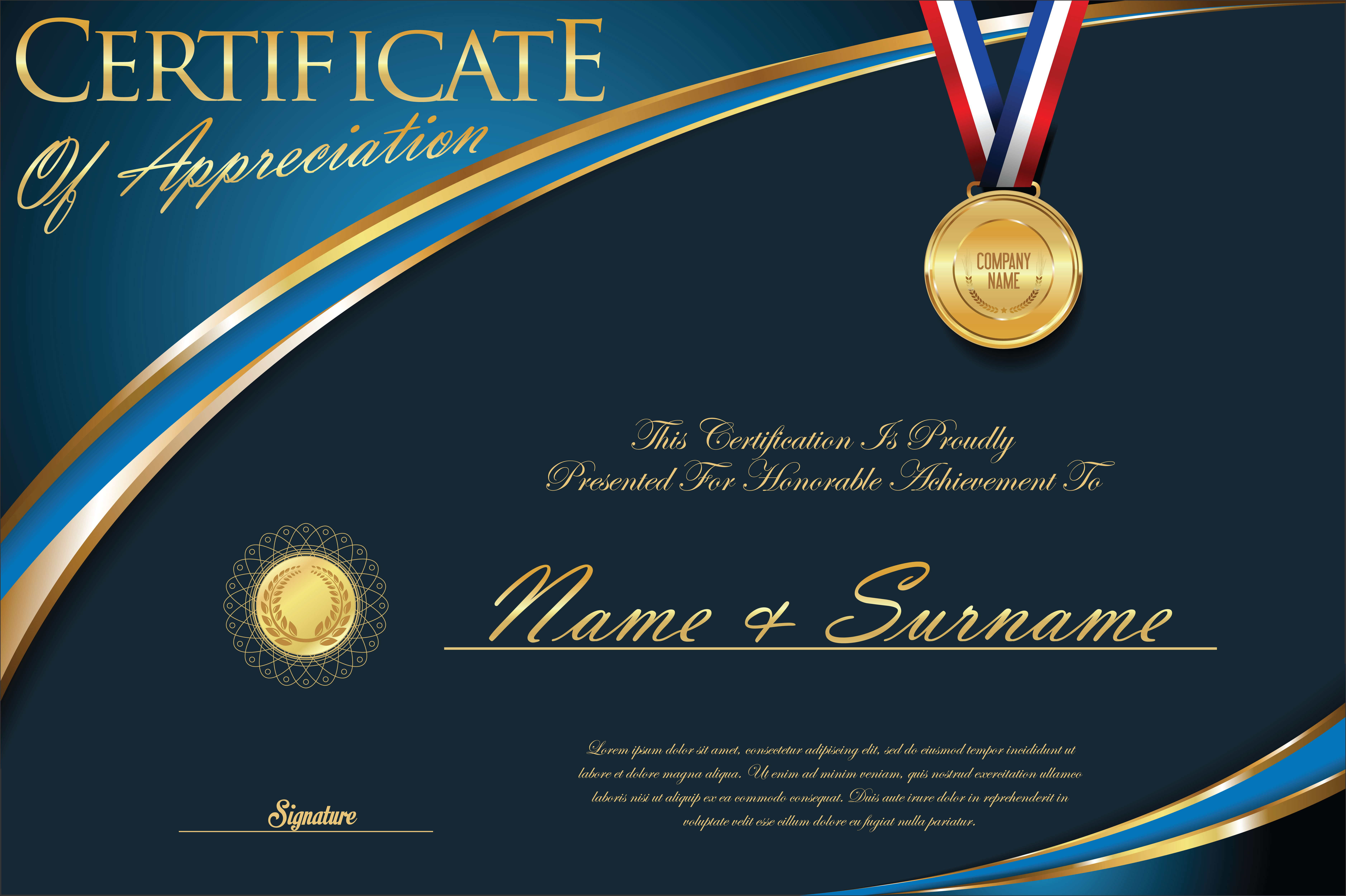 Certificate 324227 Vector Art At Vecteezy