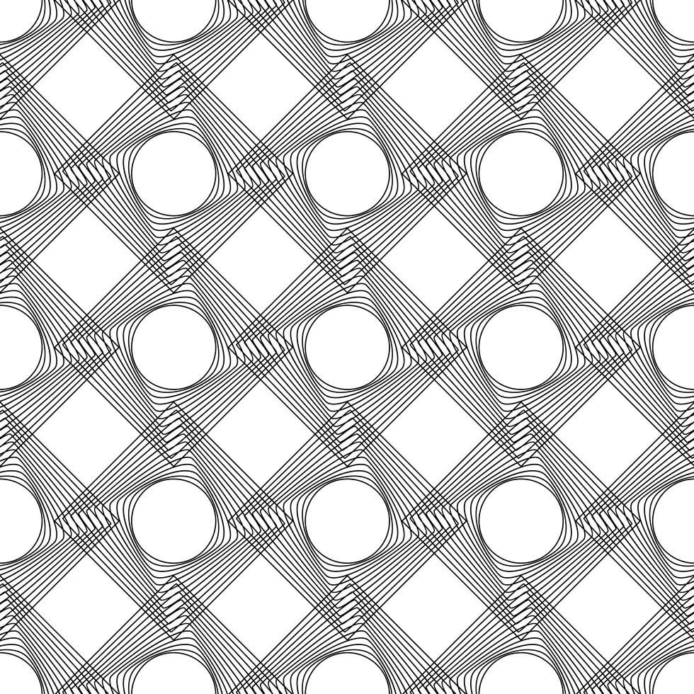 Seamless Vector Pattern Packing Design Repeating Motif Texture