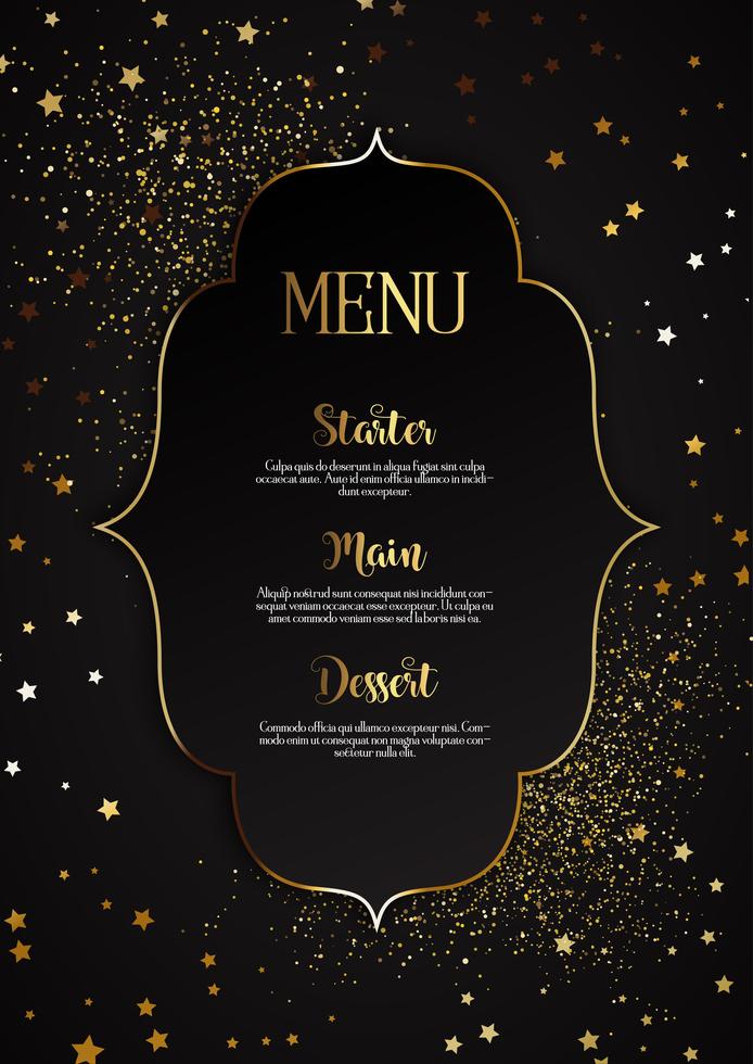 Elegant menu design 328890 Vector Art at Vecteezy