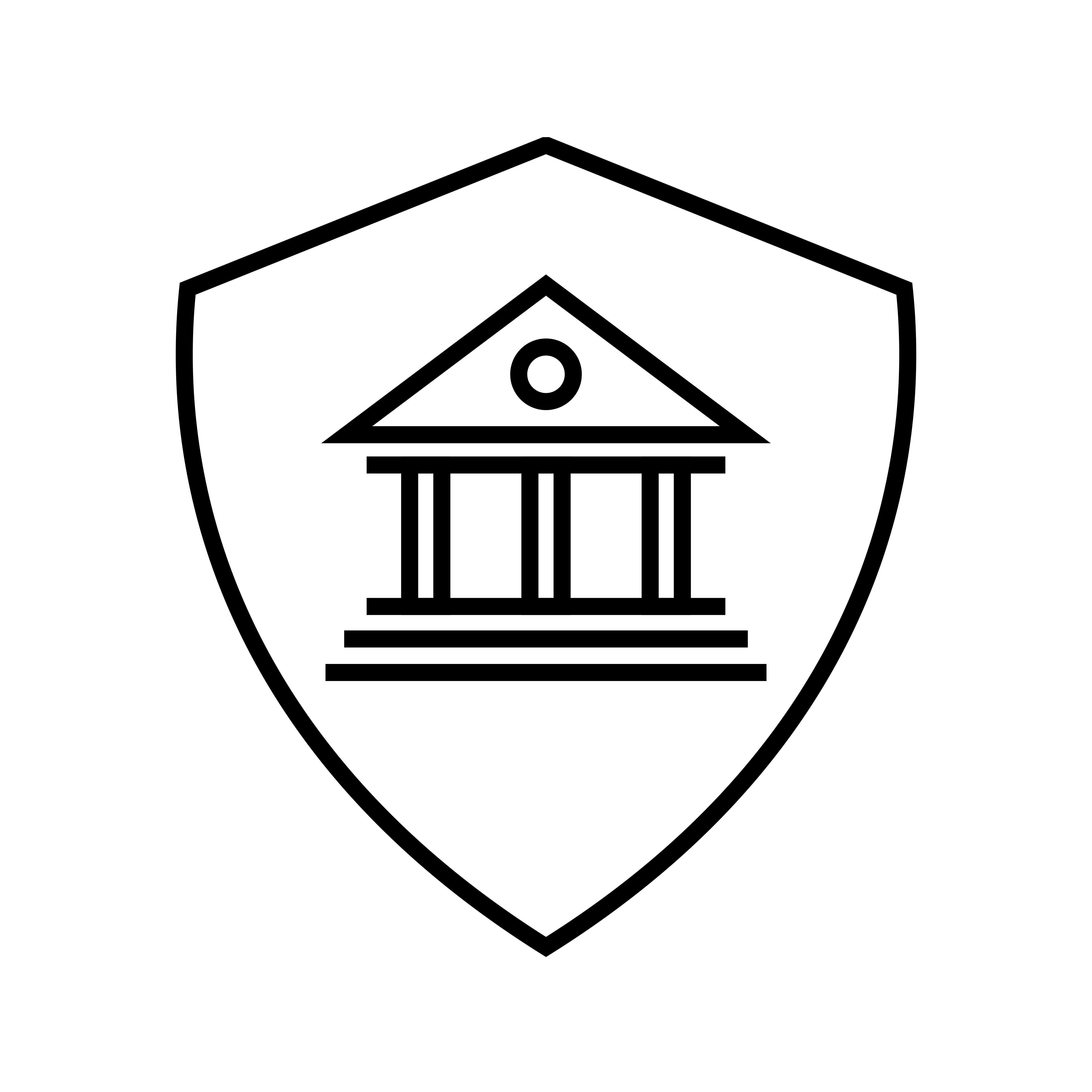 Security Line Black Icon 330696 Vector Art At Vecteezy