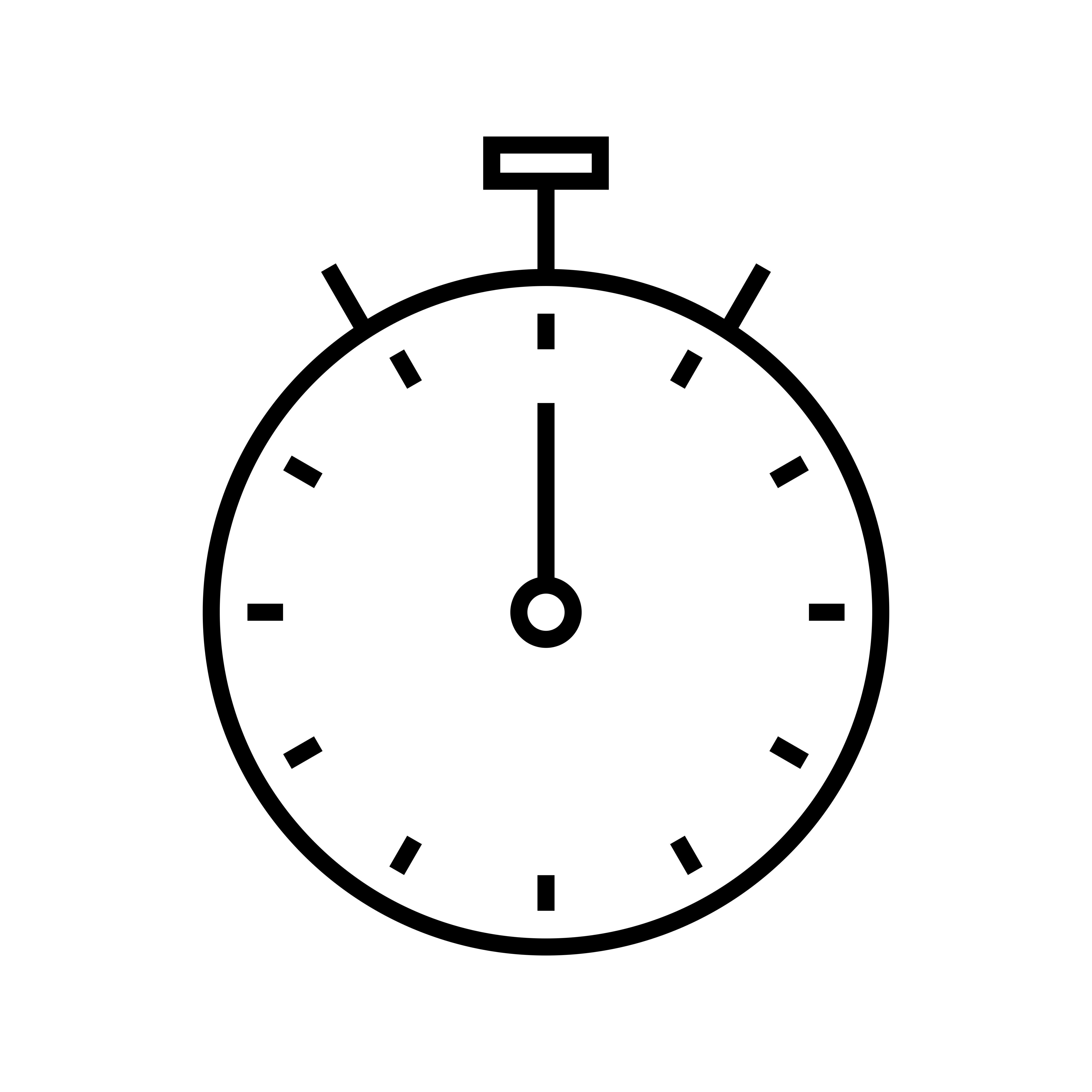 Timer Line Black Icon 331957 Vector Art At Vecteezy