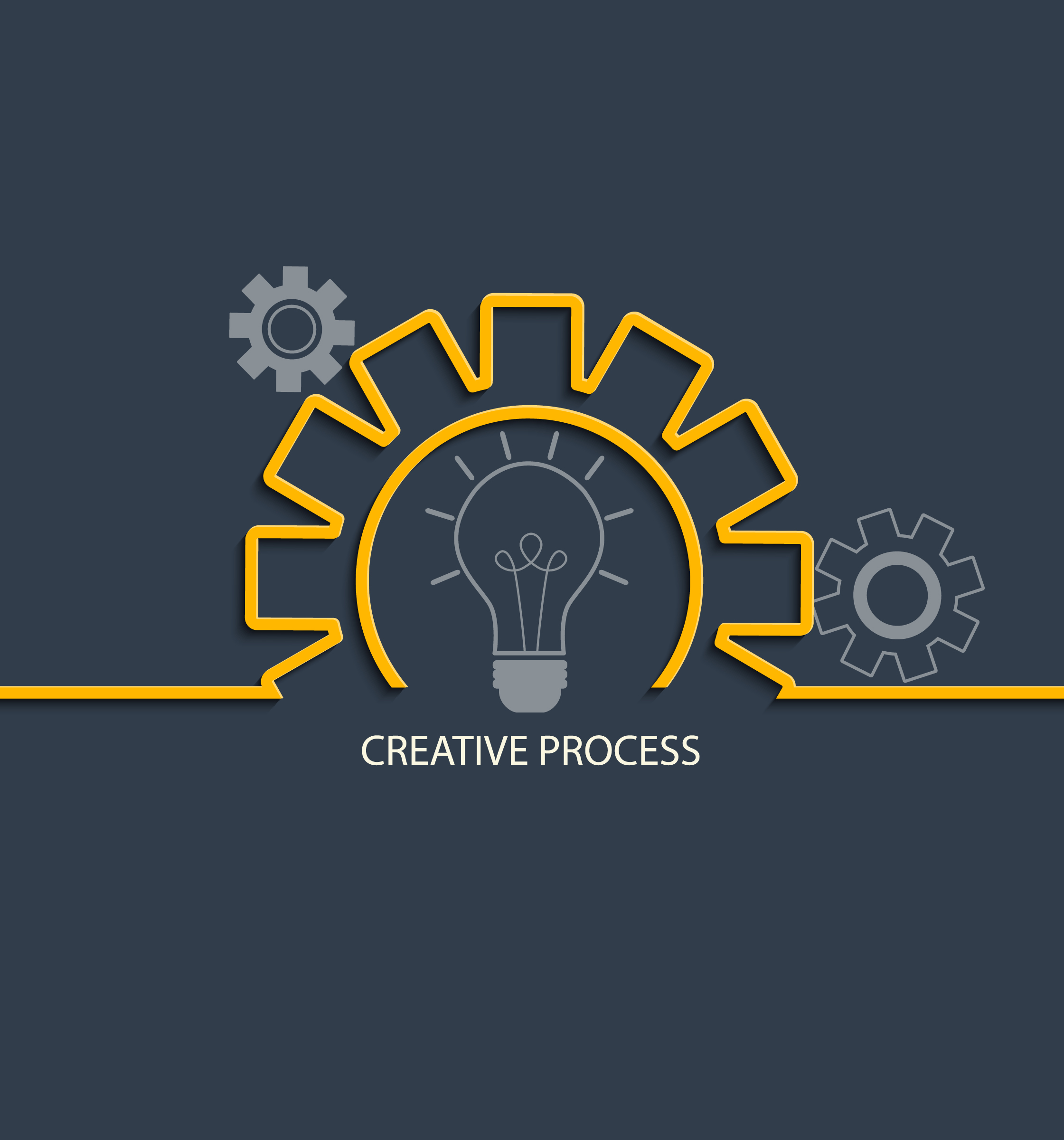 Creative process concept. 332034 Vector Art at Vecteezy