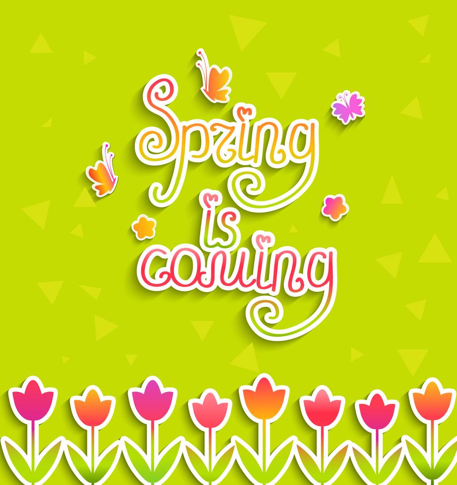 Spring background, vector. 332129 Vector Art at Vecteezy