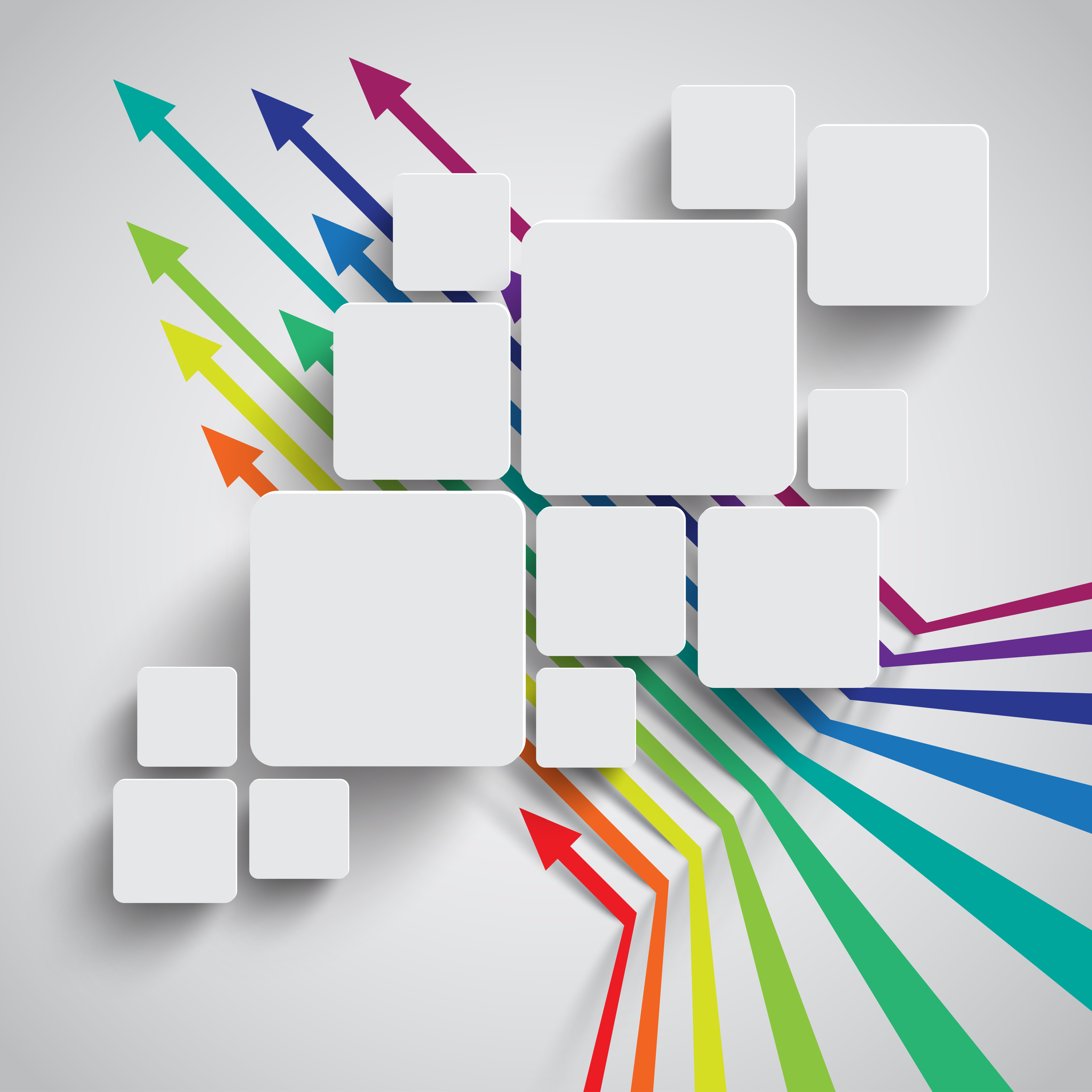 Colorful and clean template with arrows, vector illustration 333831 ...