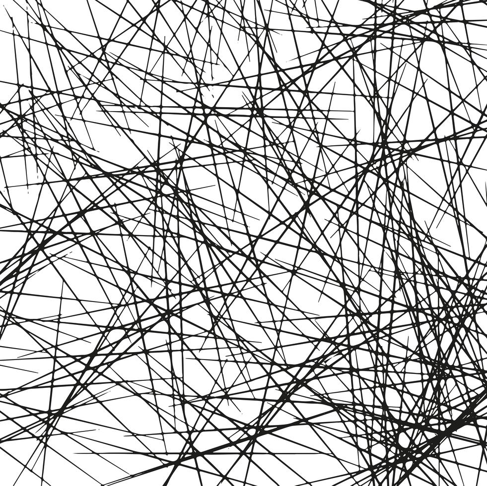 Asymmetrical Texture With Random Chaotic Lines Abstract Geometric