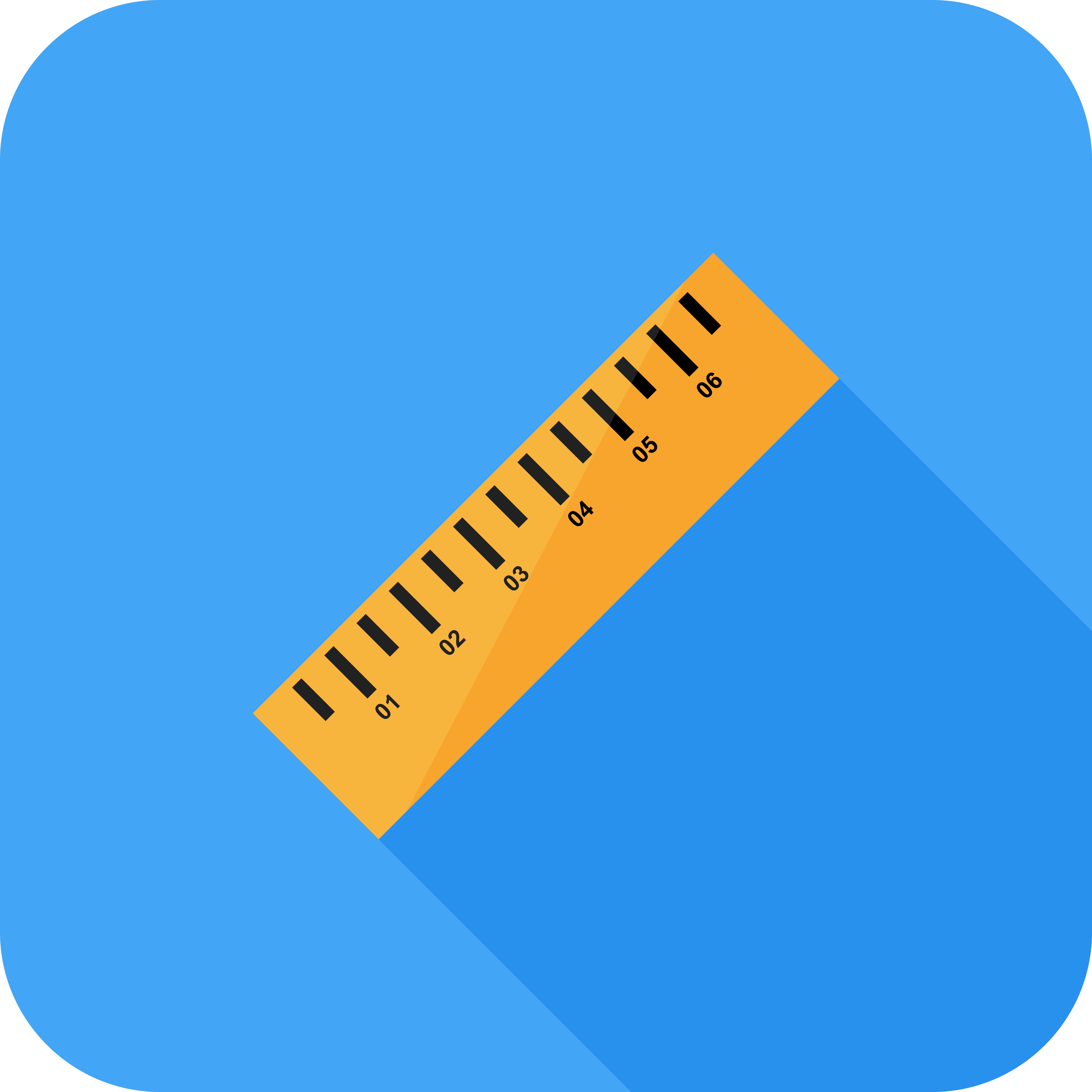 Flat Long Shadow Icon 335811 Vector Art at Vecteezy