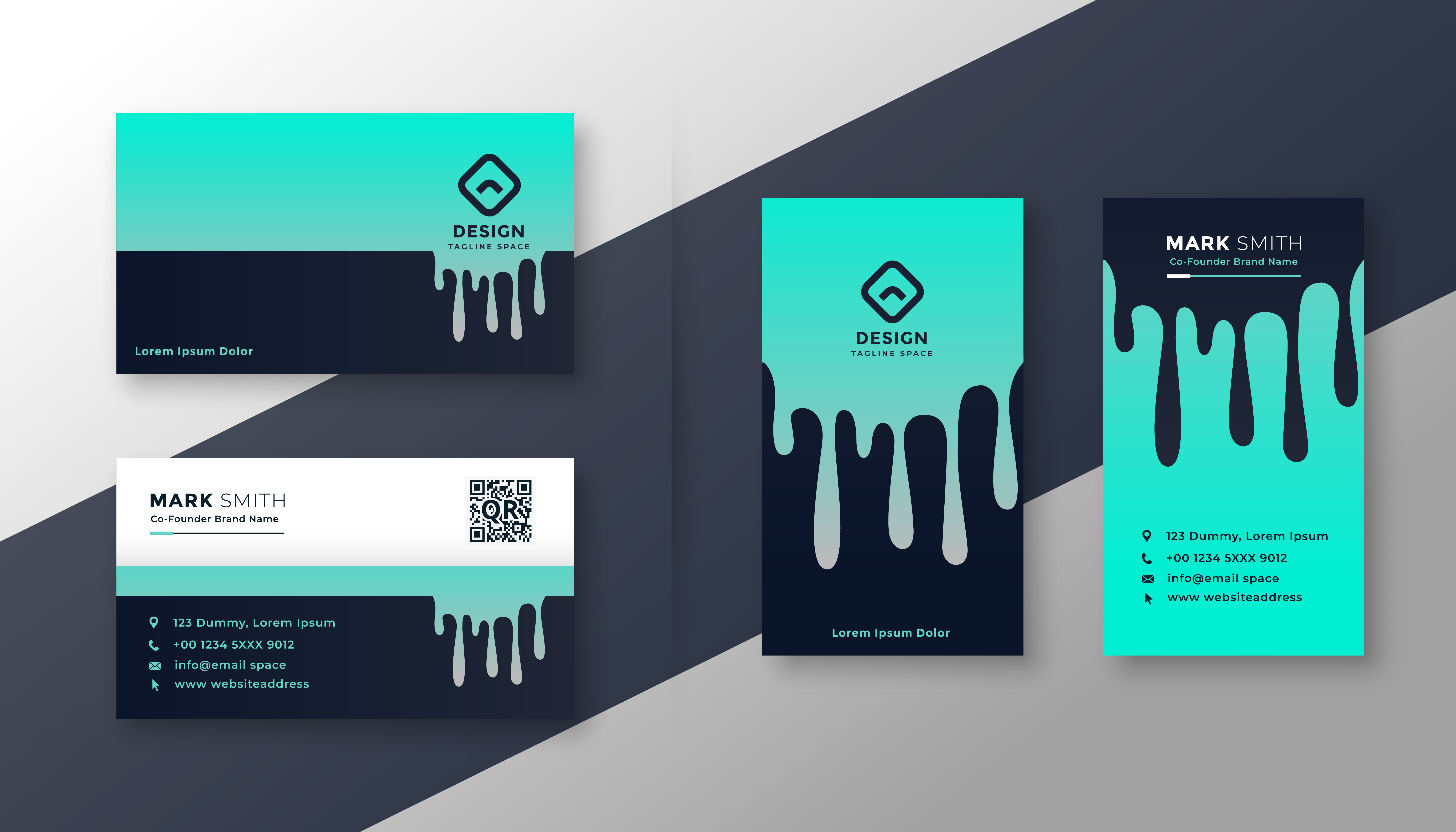 Creative Business Card Vertical And Horizontal Set Download Free Creative Business Card Vertical And Horizontal Set Download Free