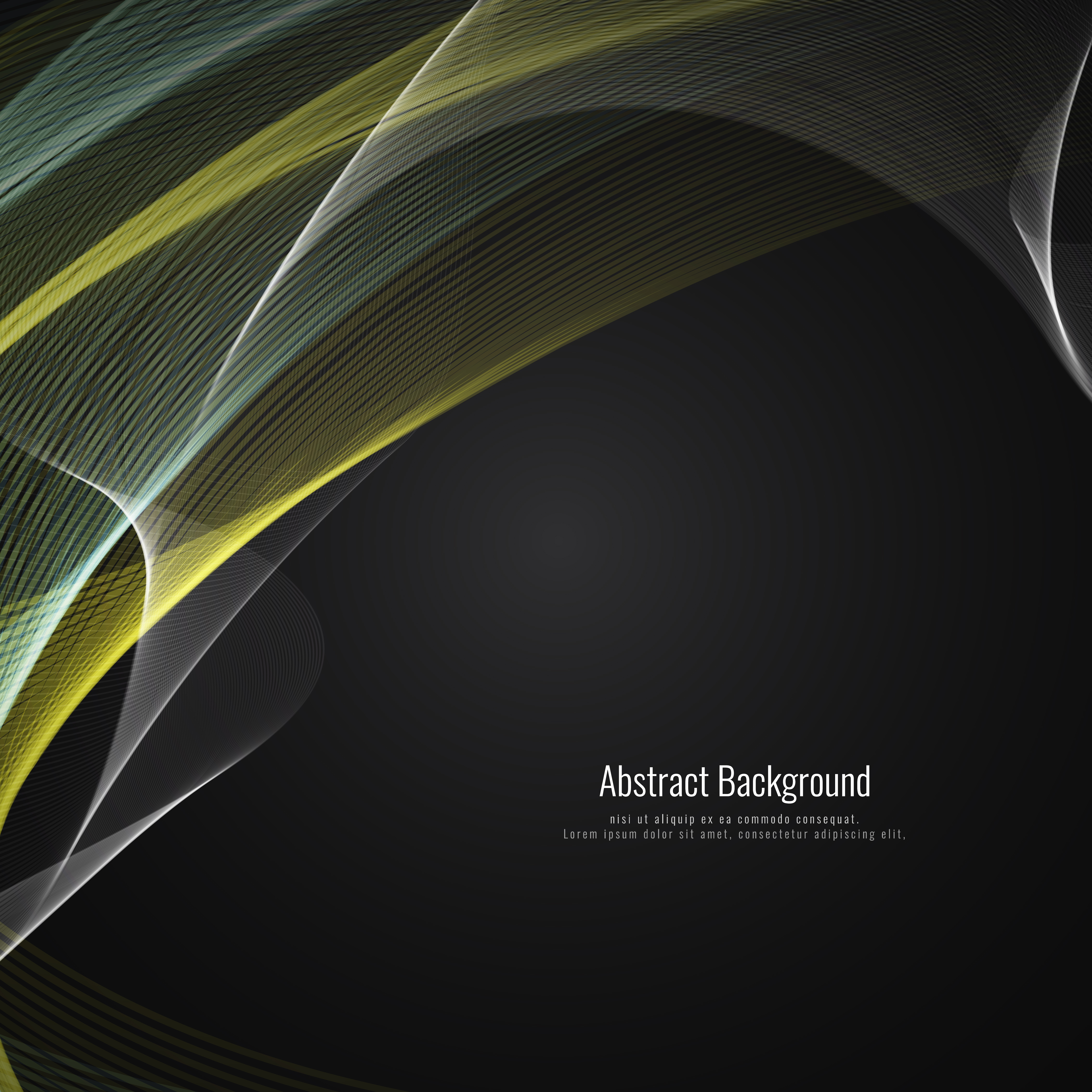 Abstract Wave Style Colorful Design Background 336176 Vector Art At