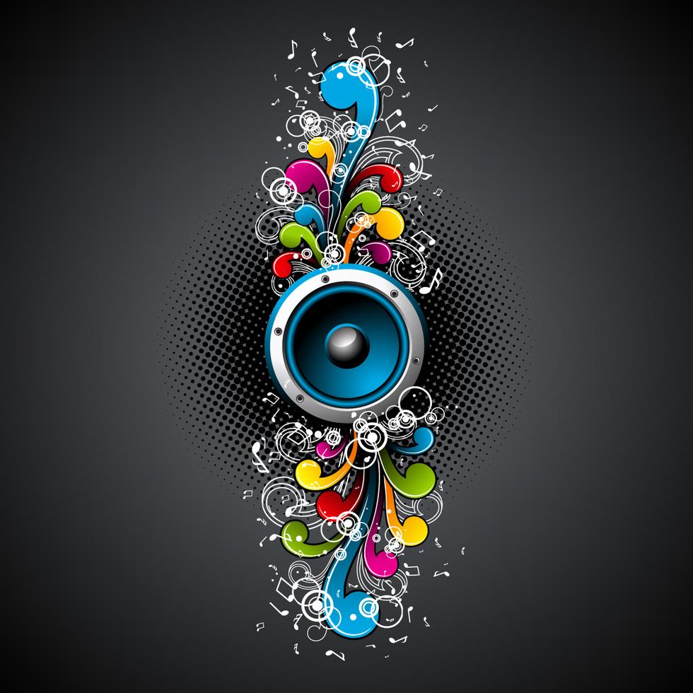 speakers illustration 337172 Vector Art at Vecteezy