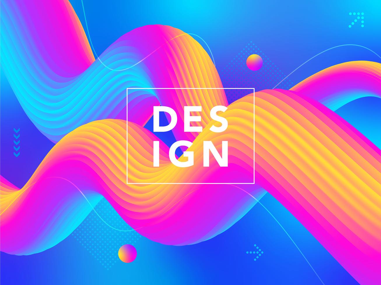 Abstract Wave Gradient Liquid Background 338666 Vector Art at Vecteezy