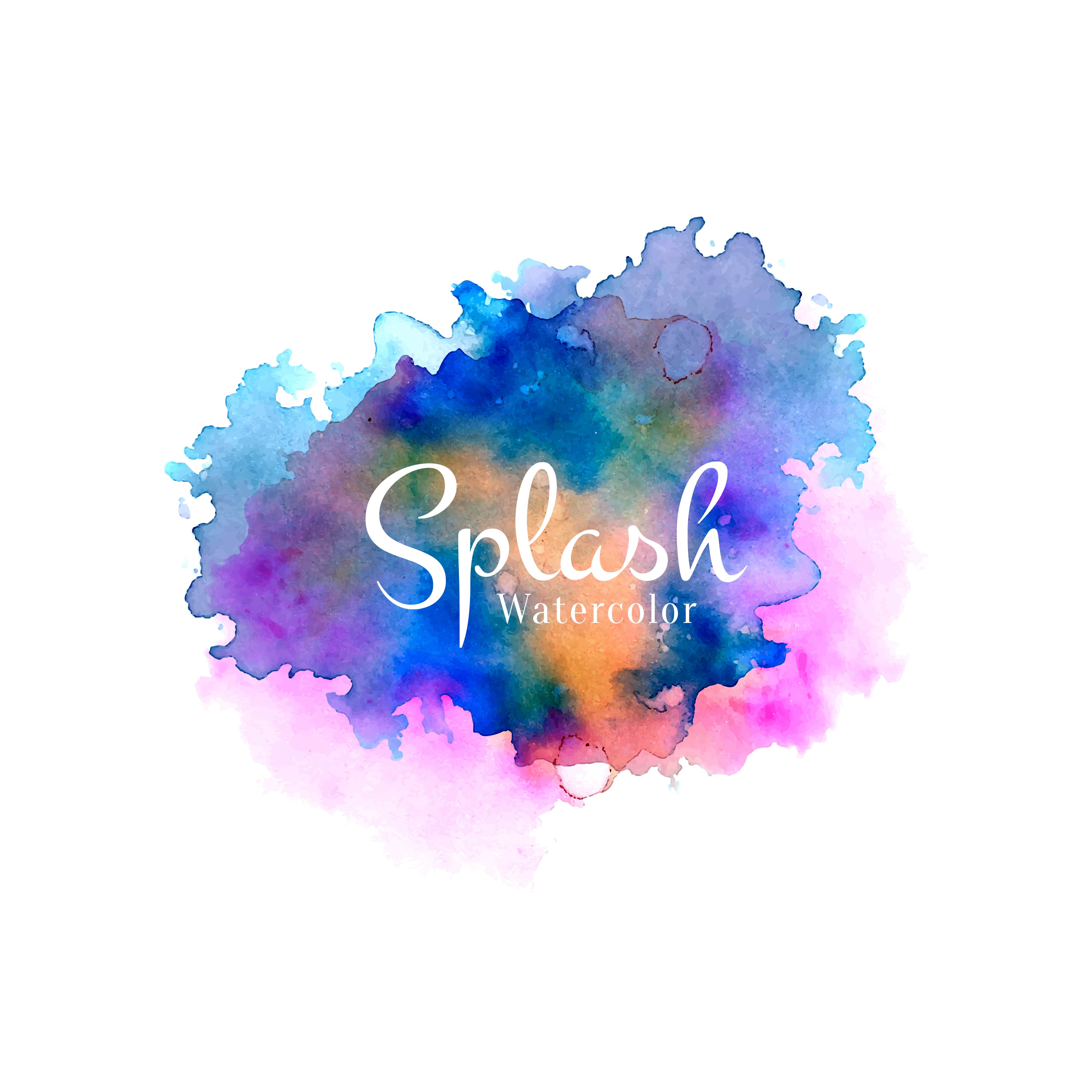 Colorful watercolor splash design background 339115 Vector Art at Vecteezy Colorful watercolor splash design background 339115 Vector Art at Vecteezy