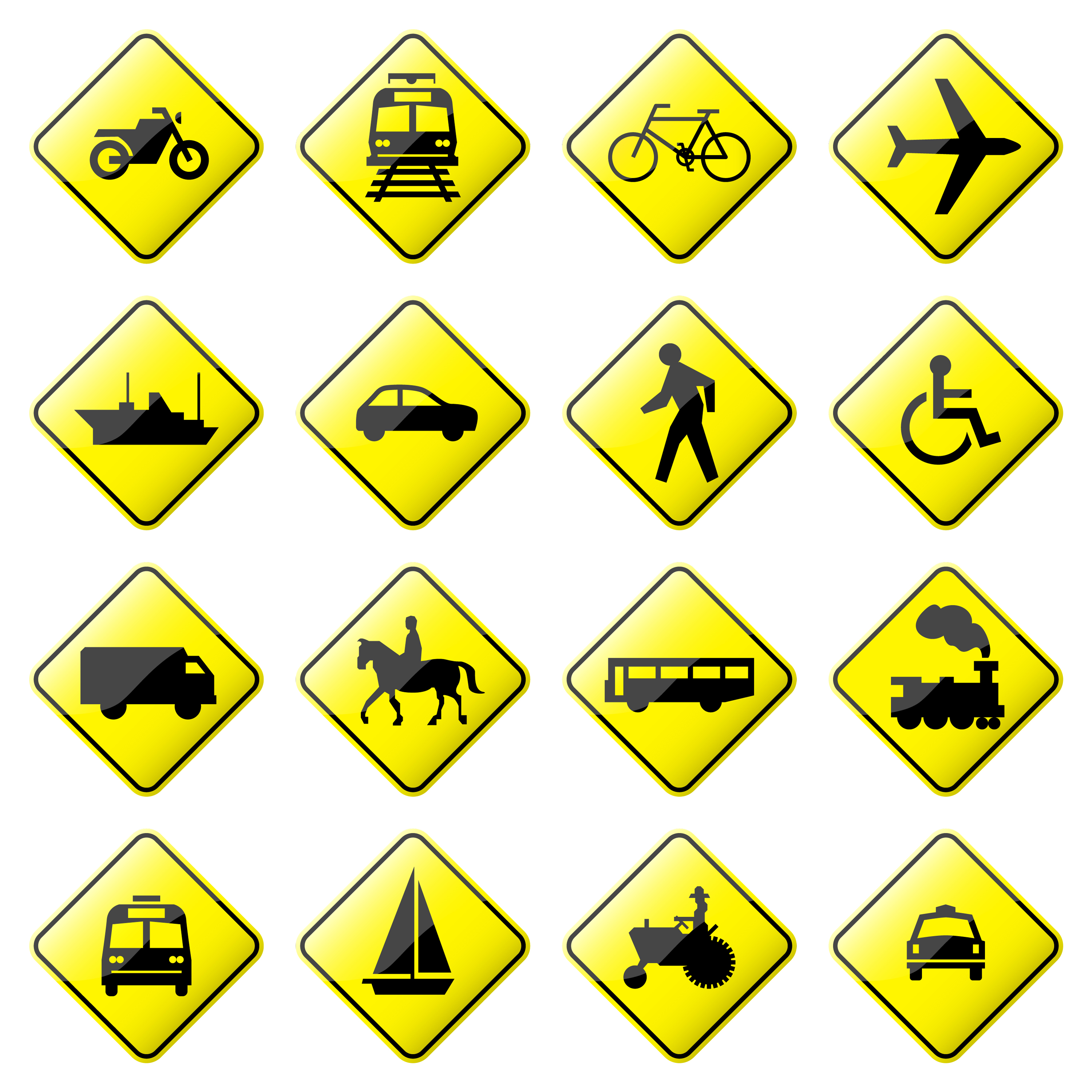Road Sign Glossy Vector. 341505 Vector Art at Vecteezy