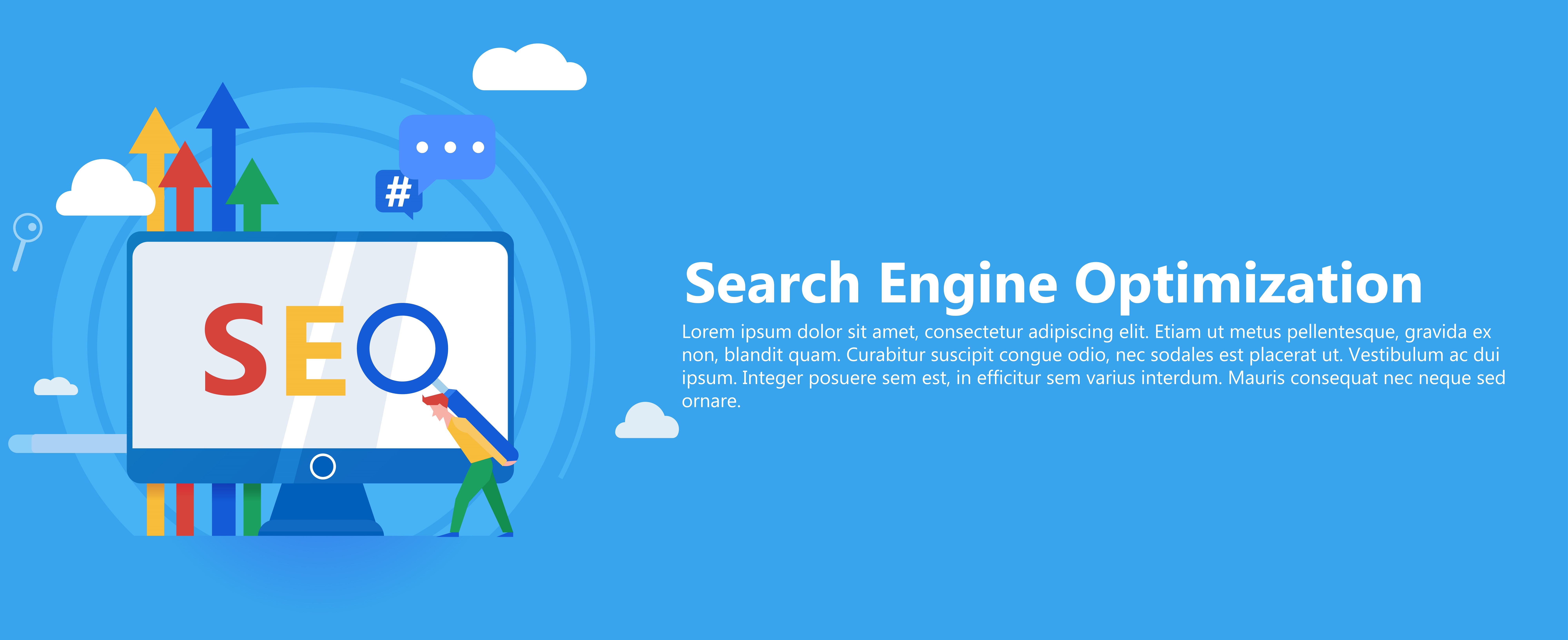 Seo banner. Work on the content of the site and its indexing of search ... Seo banner. Work on the content of the site and its indexing of search ...