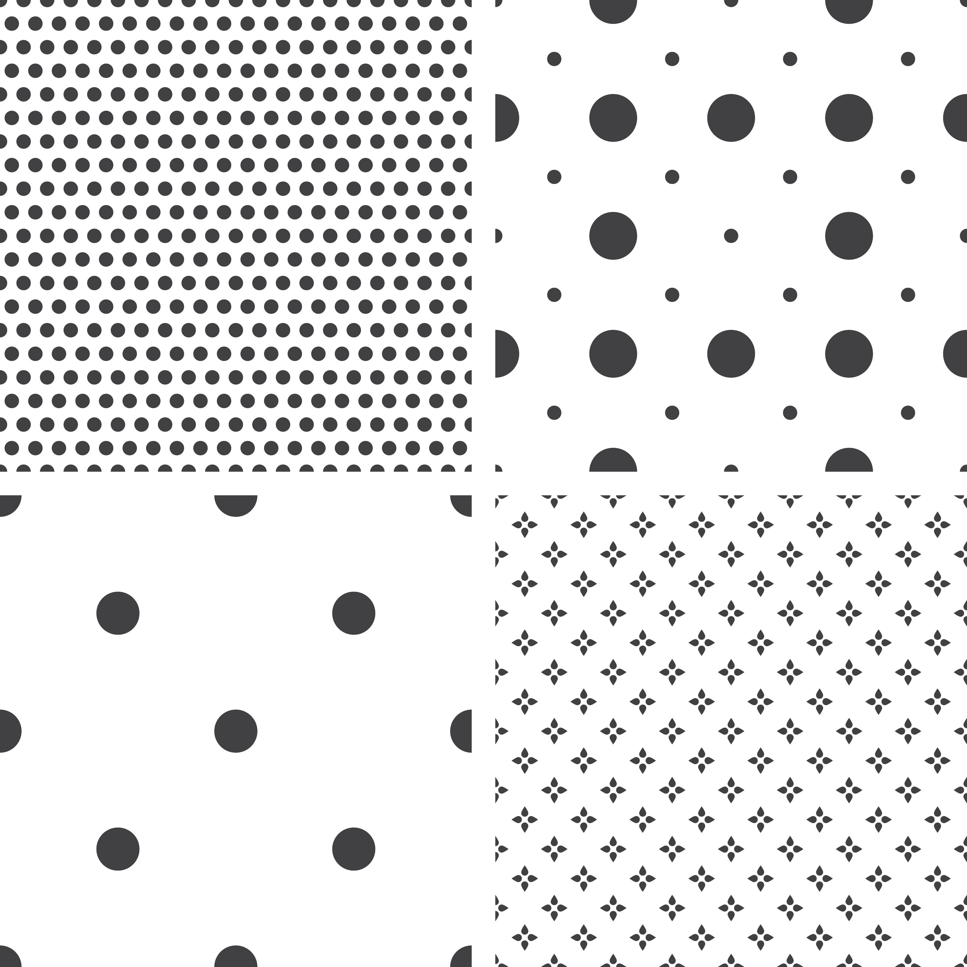 Set of monochrome geometric seamless universal patterns, tiling. 344787 ... Set of monochrome geometric seamless universal patterns, tiling. 344787 ...