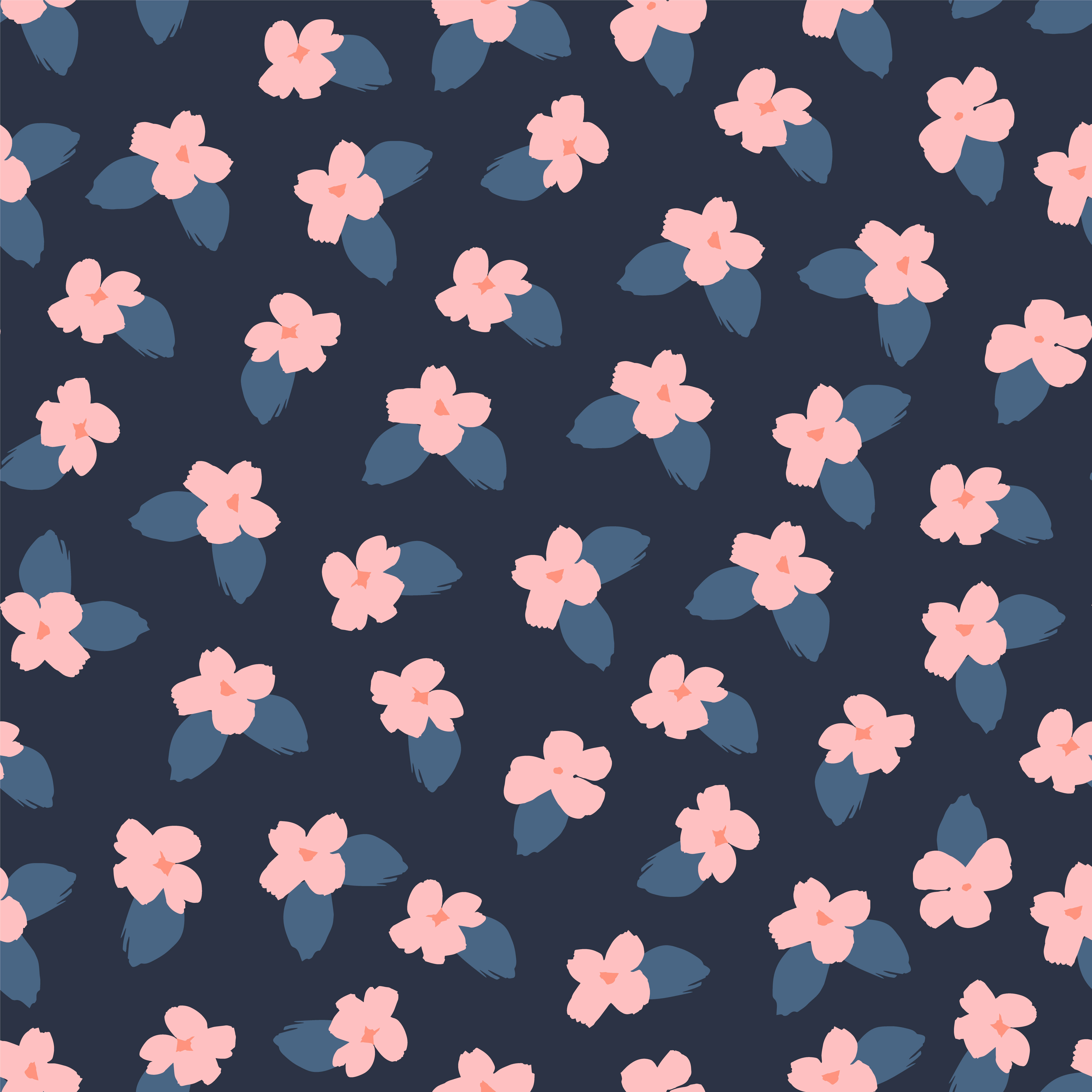 Floral Abstract Seamless Pattern 345888 Vector Art At Vecteezy