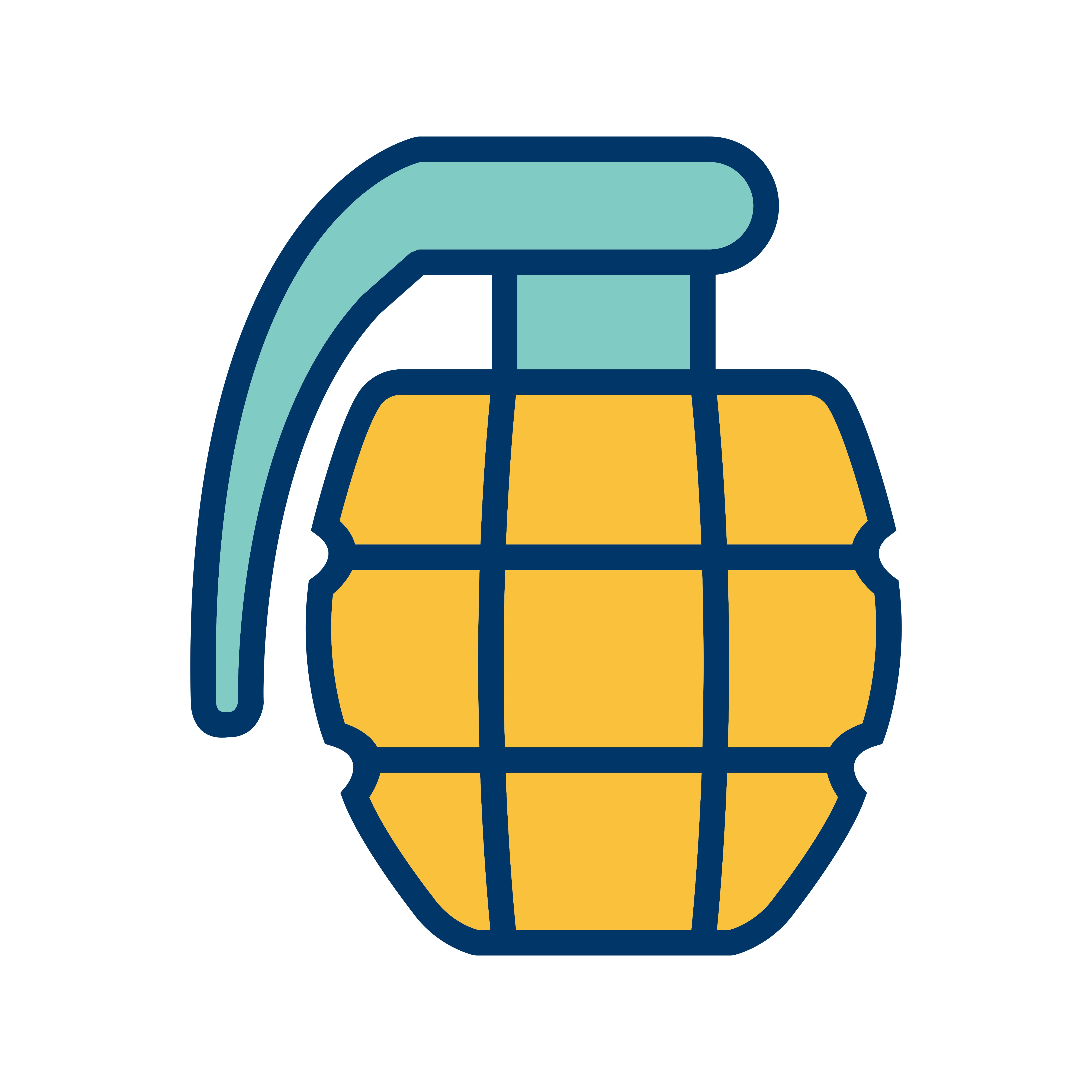 Grenade Vector Icon 352755 Vector Art at Vecteezy