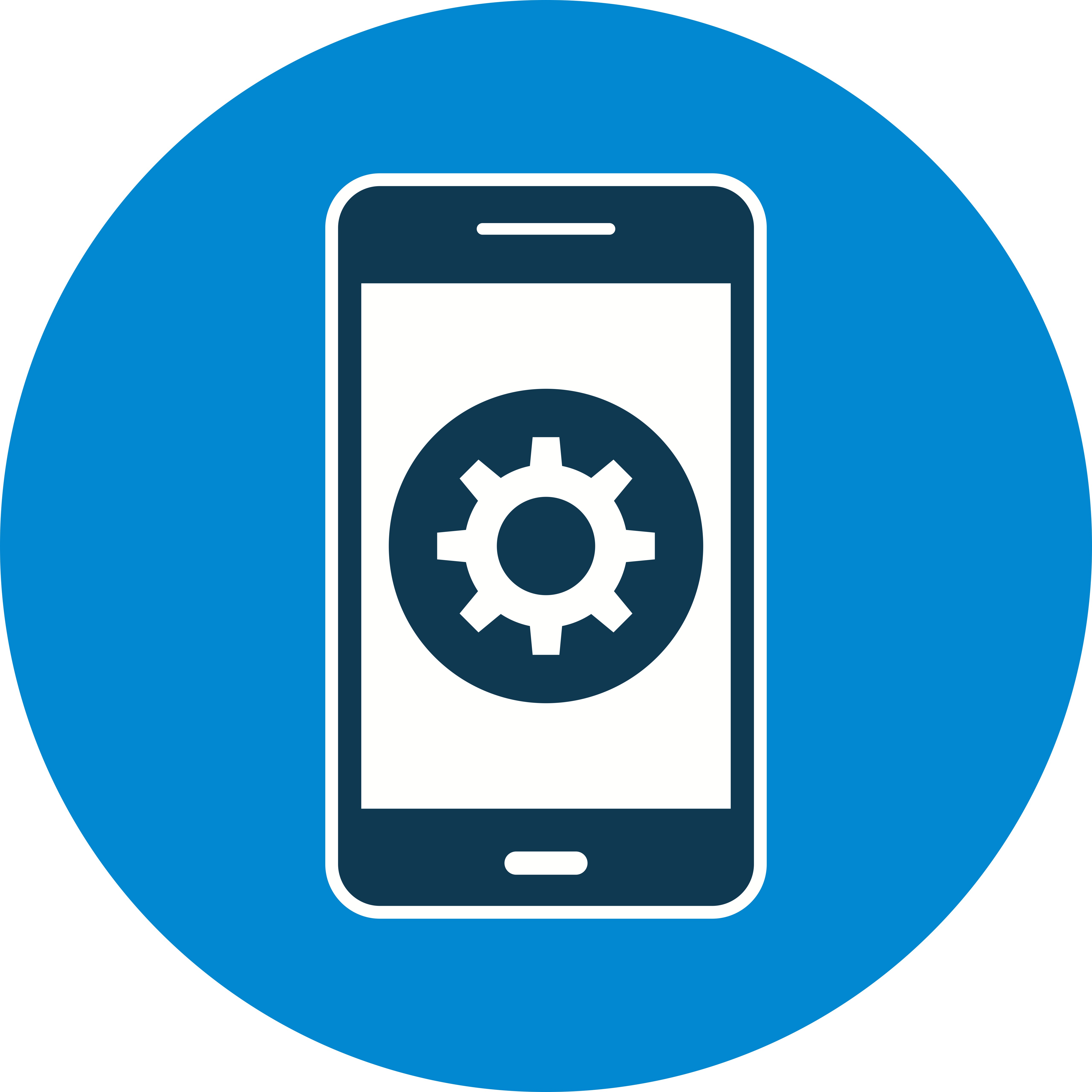 Setting Mobile Application Vector Icon 352930 Vector Art At Vecteezy