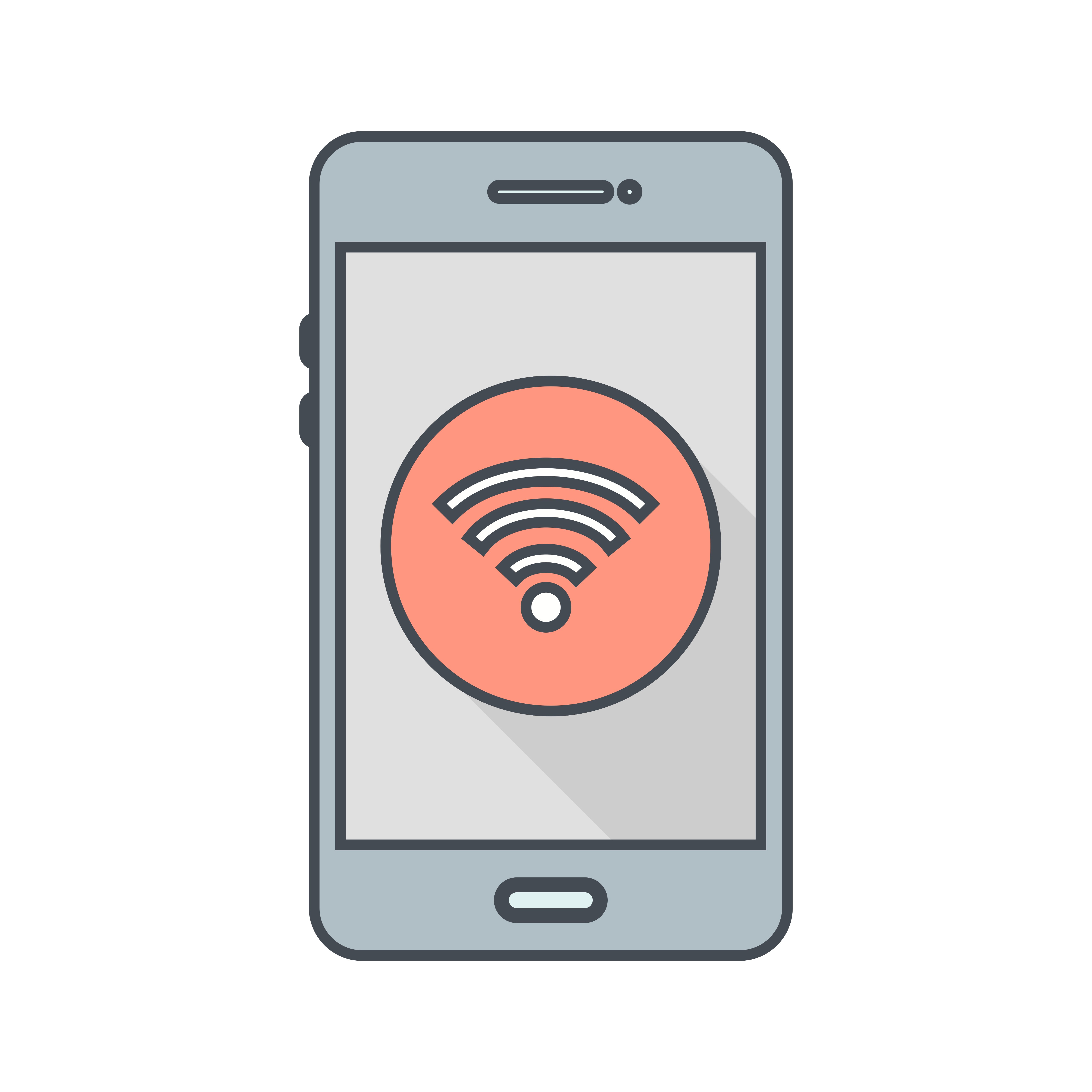 Wifi Mobile Application Vector Icon 353011 Vector Art At Vecteezy