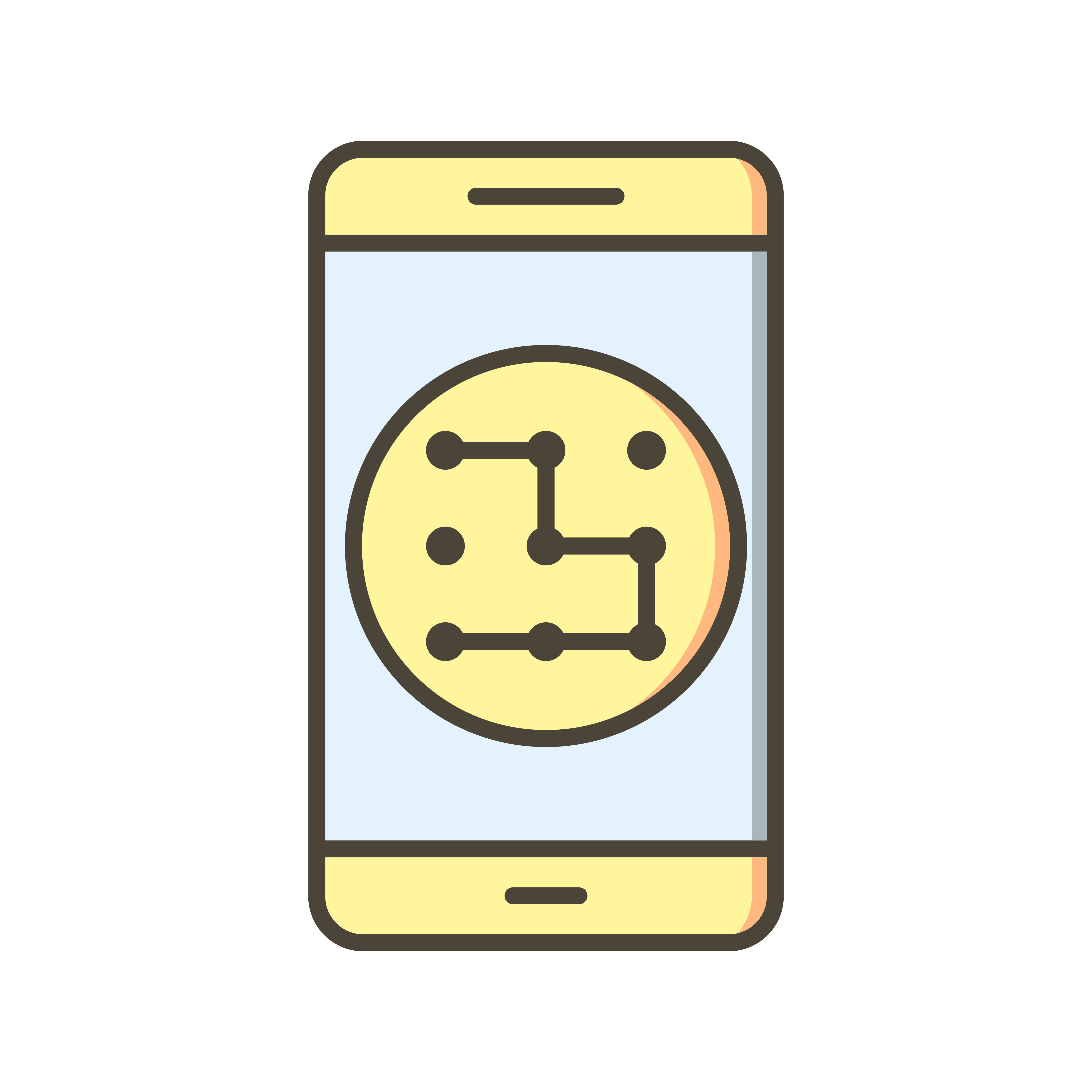 Pattern Mobile Application Vector Icon 353089 Vector Art At Vecteezy
