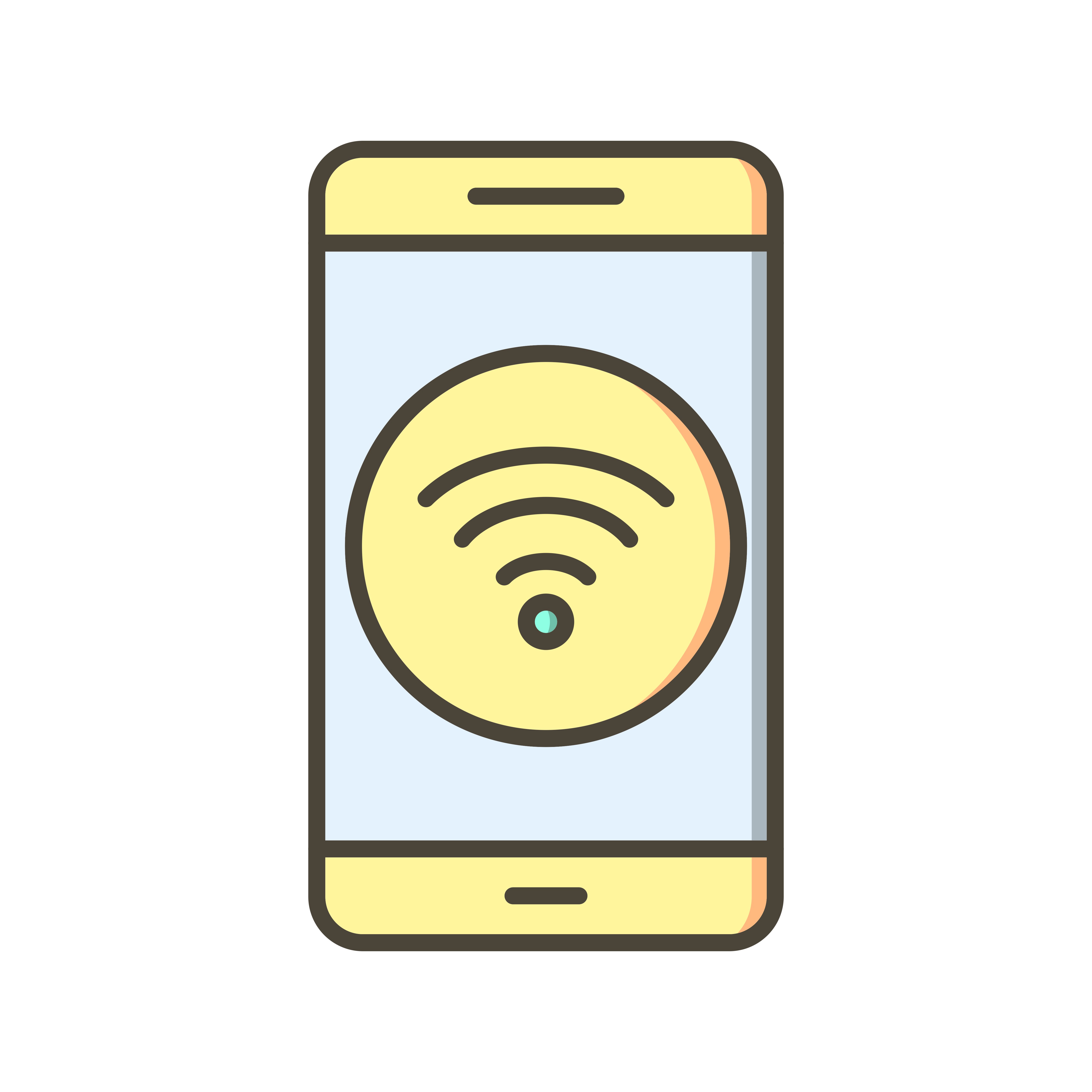 Wifi Mobile Application Vector Icon 353175 Vector Art At Vecteezy