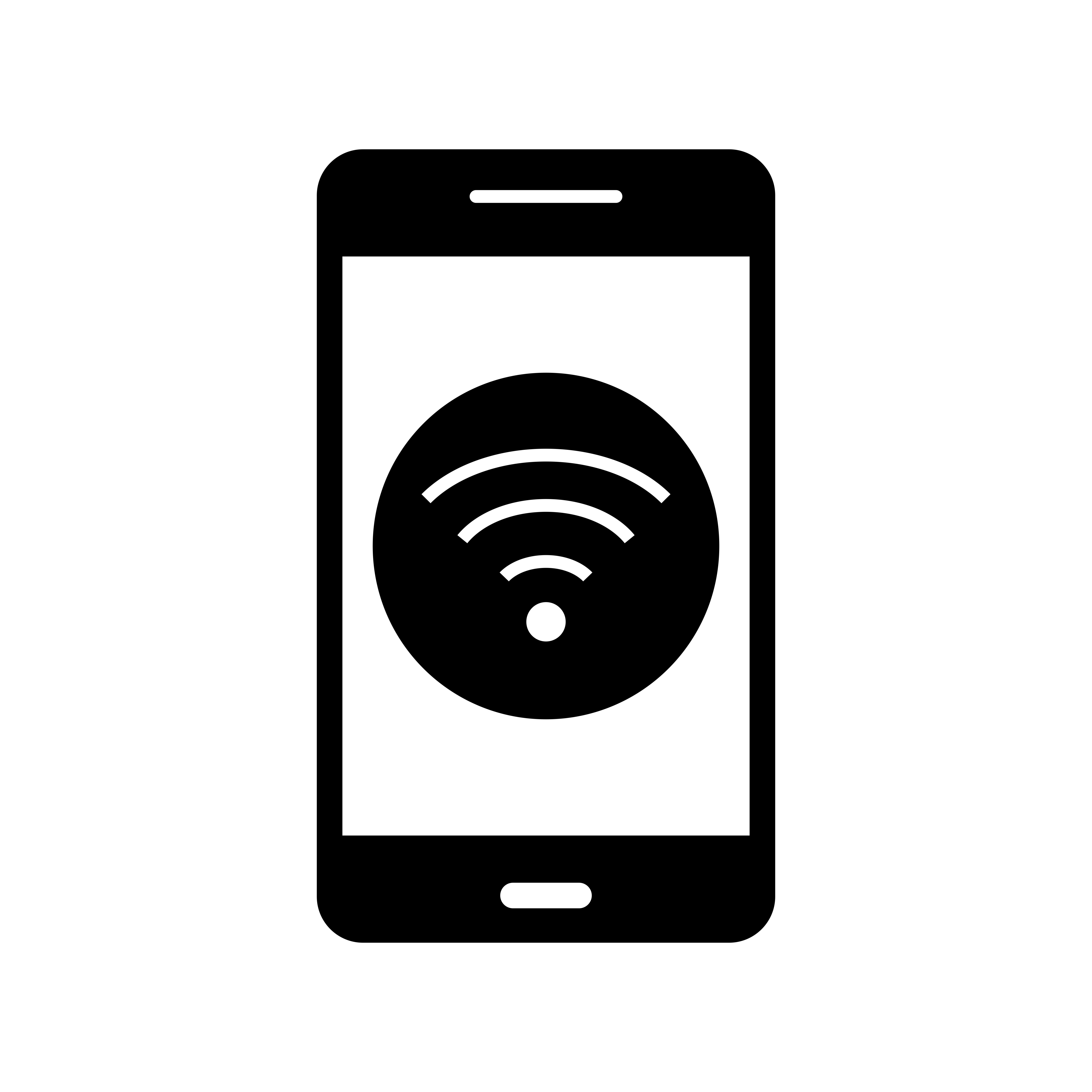 Wifi Mobile Application Vector Icon 353383 Vector Art At Vecteezy