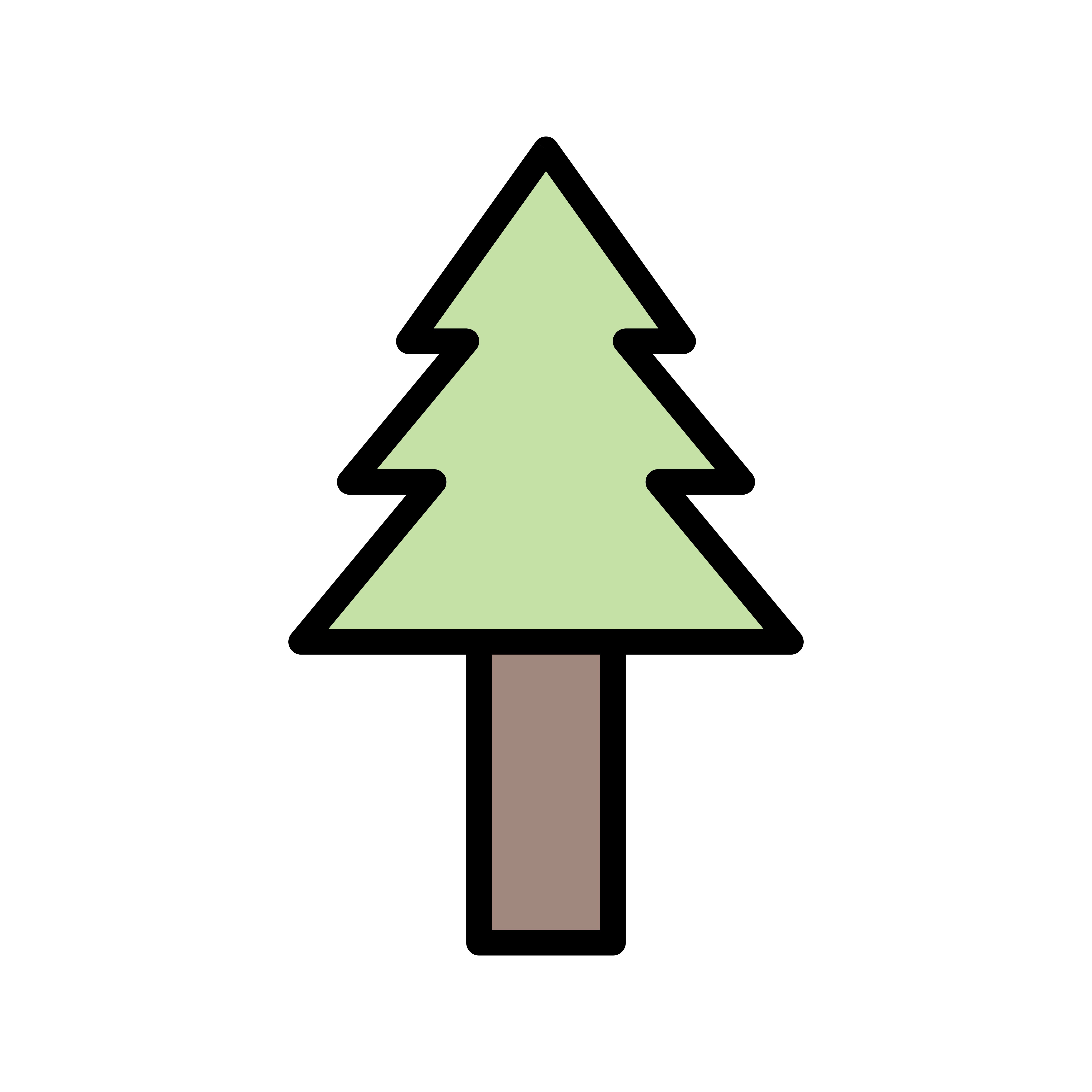 Pine Tree Vector Icon 353475 Vector Art at Vecteezy