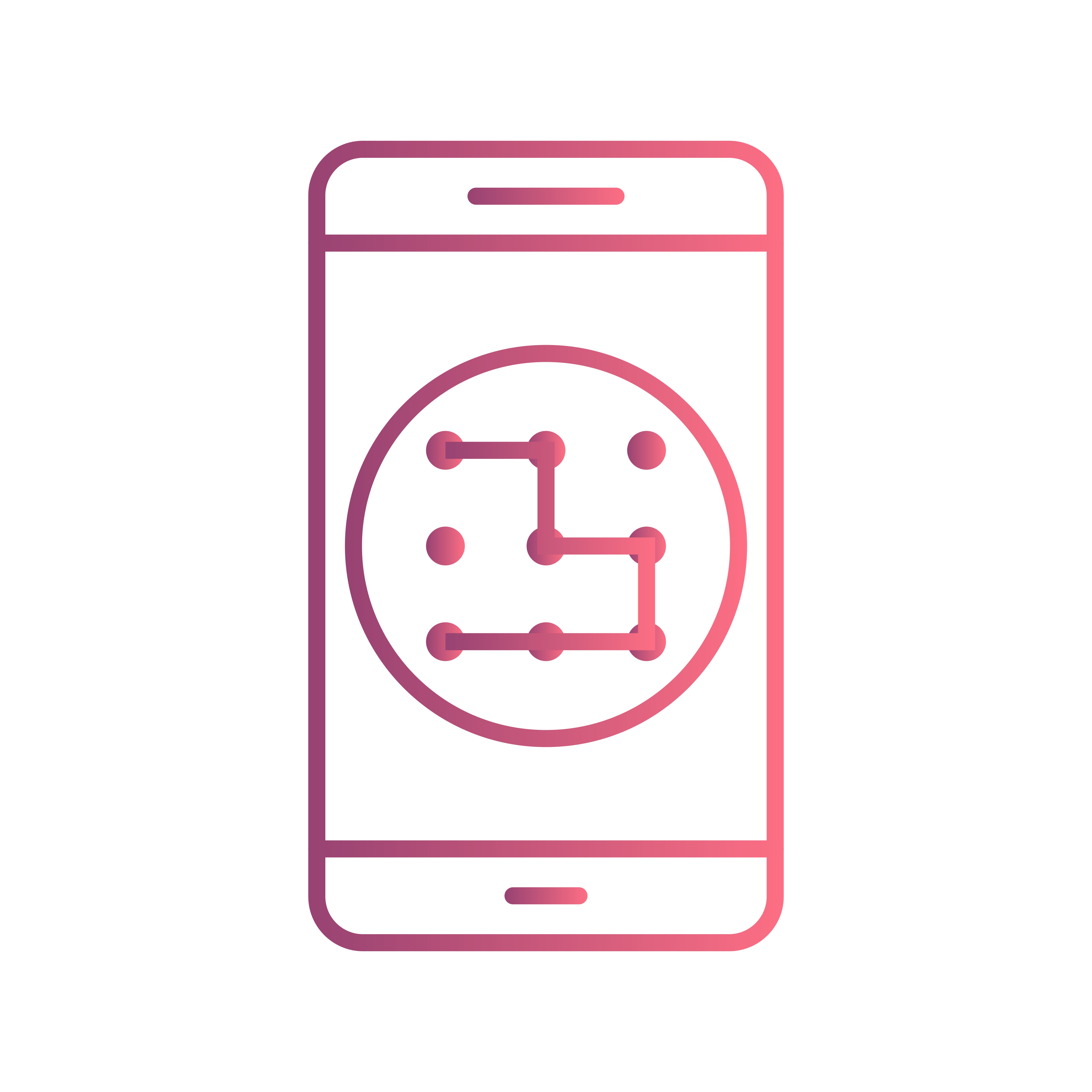 Pattern Mobile Application Vector Icon 353701 Vector Art At Vecteezy