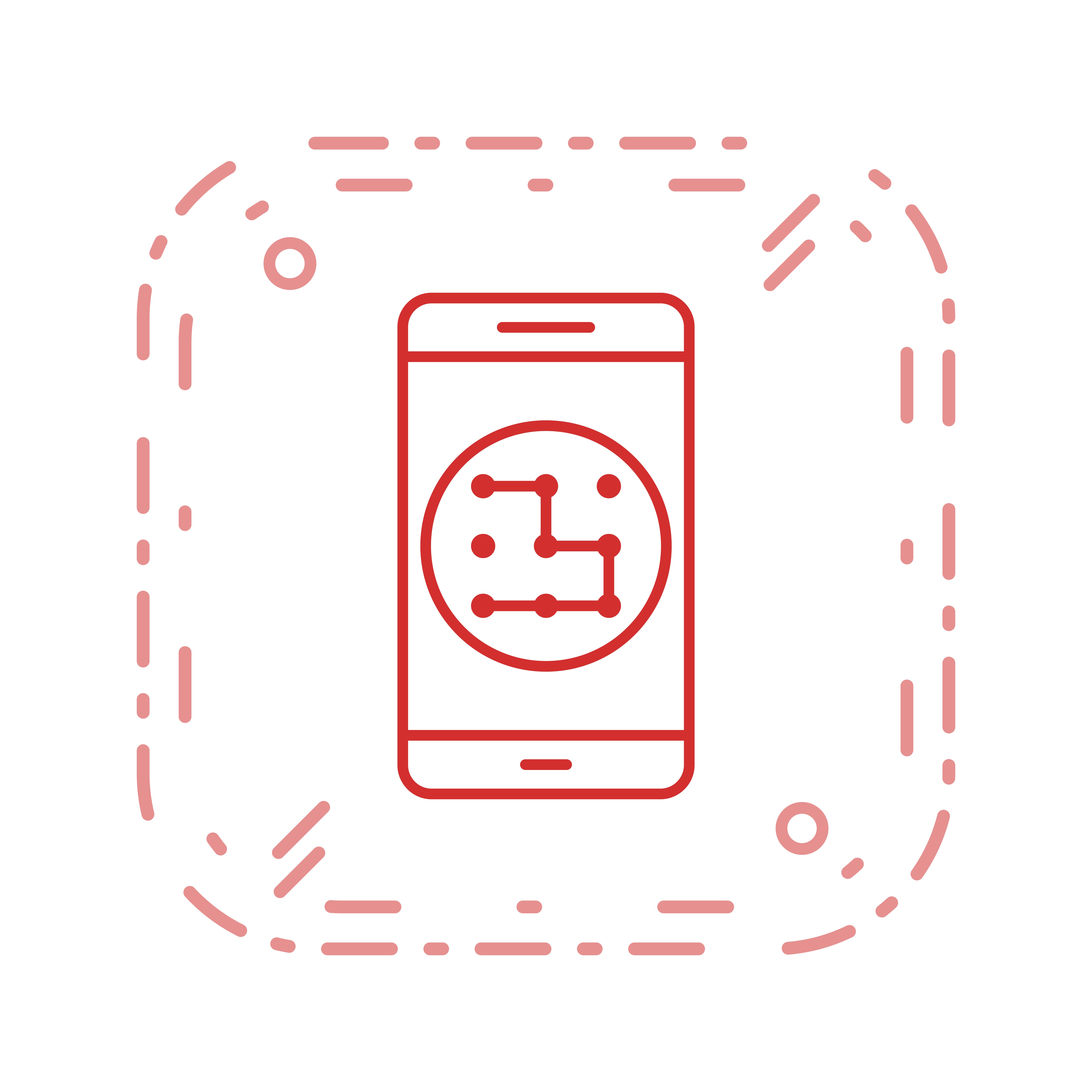 Pattern Mobile Application Vector Icon 353952 Vector Art At Vecteezy