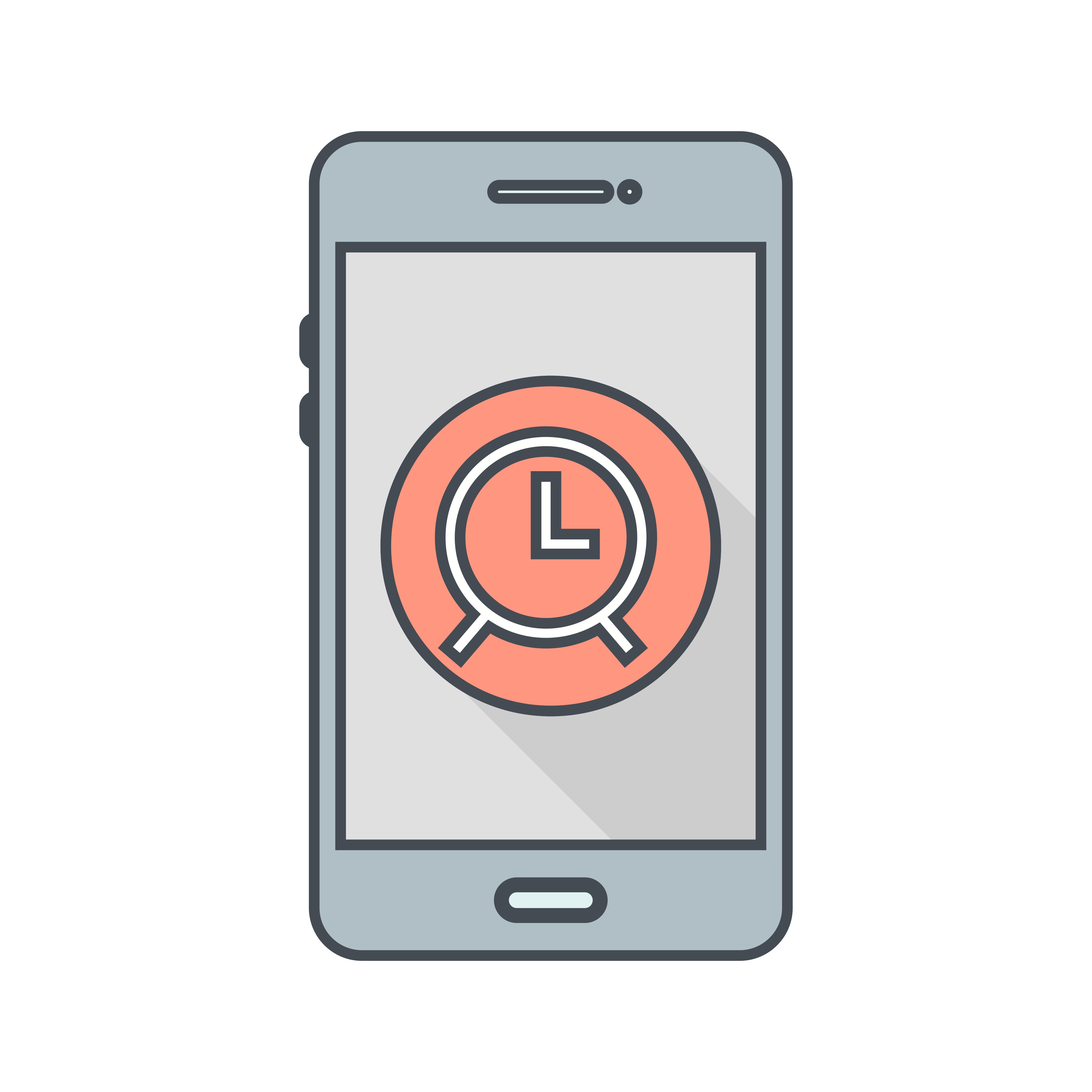 Alarm Mobile Application Vector Icon 354104 Vector Art At Vecteezy