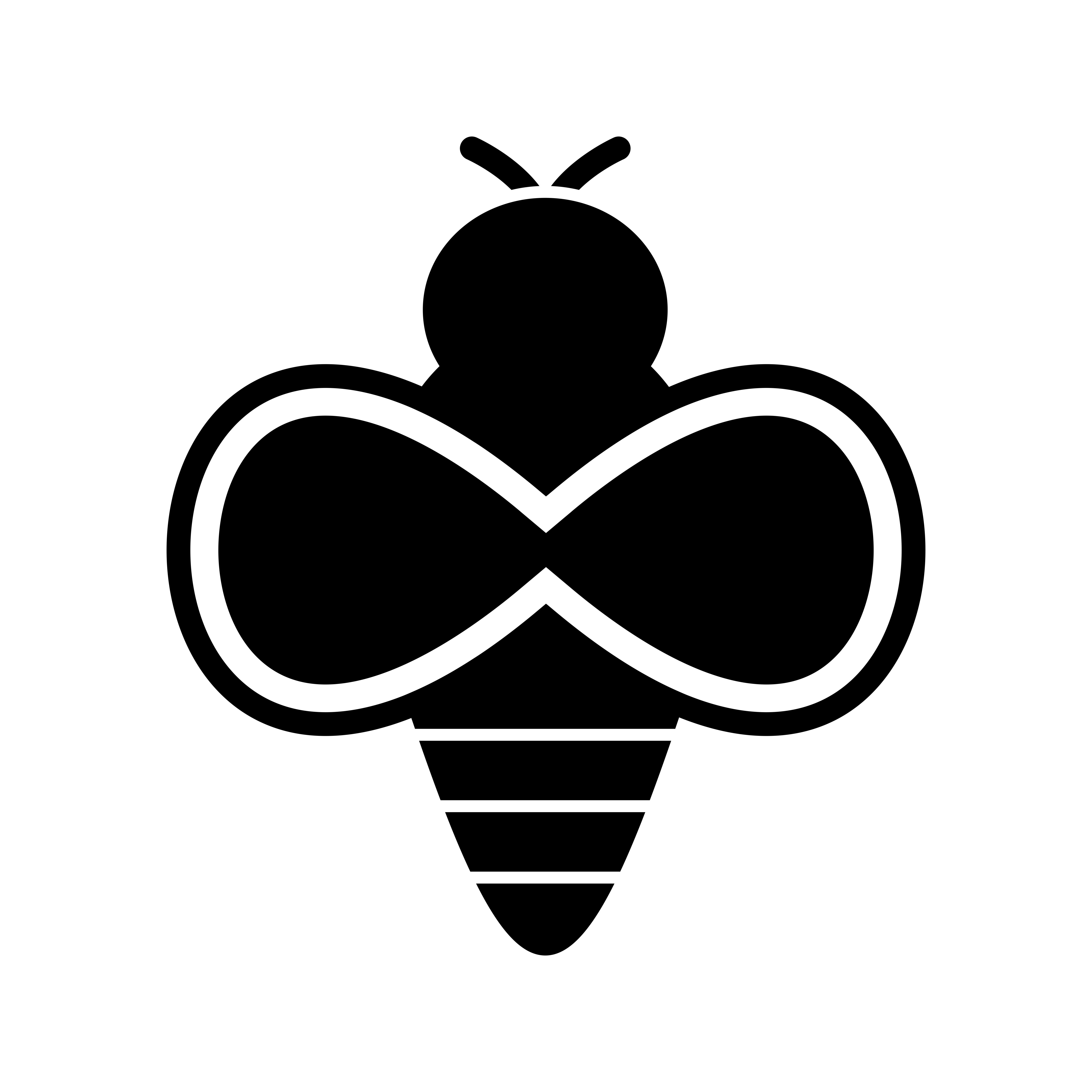 Bee Vector Icon 354325 Vector Art At Vecteezy