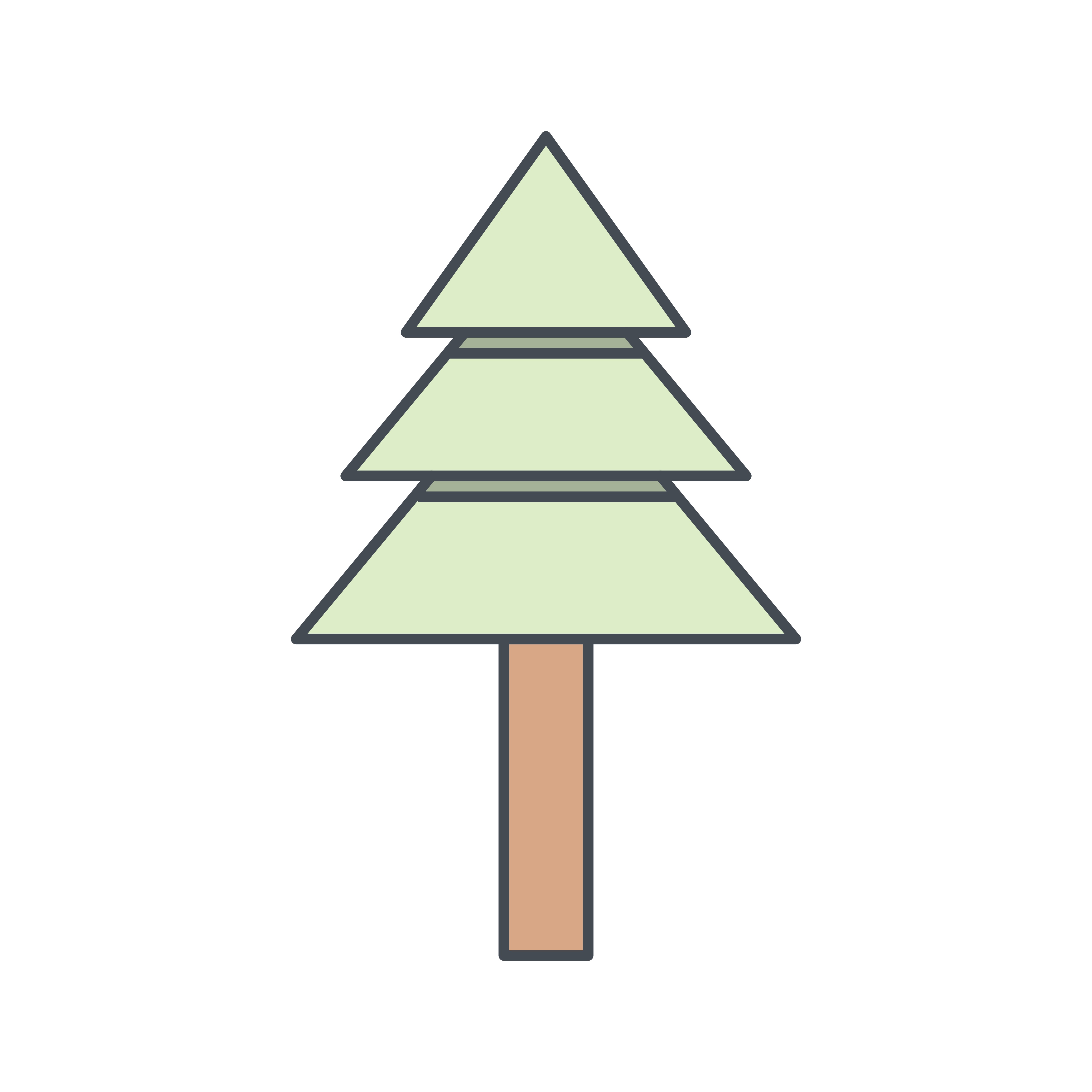 Pine Tree Vector Icon 354326 Vector Art at Vecteezy