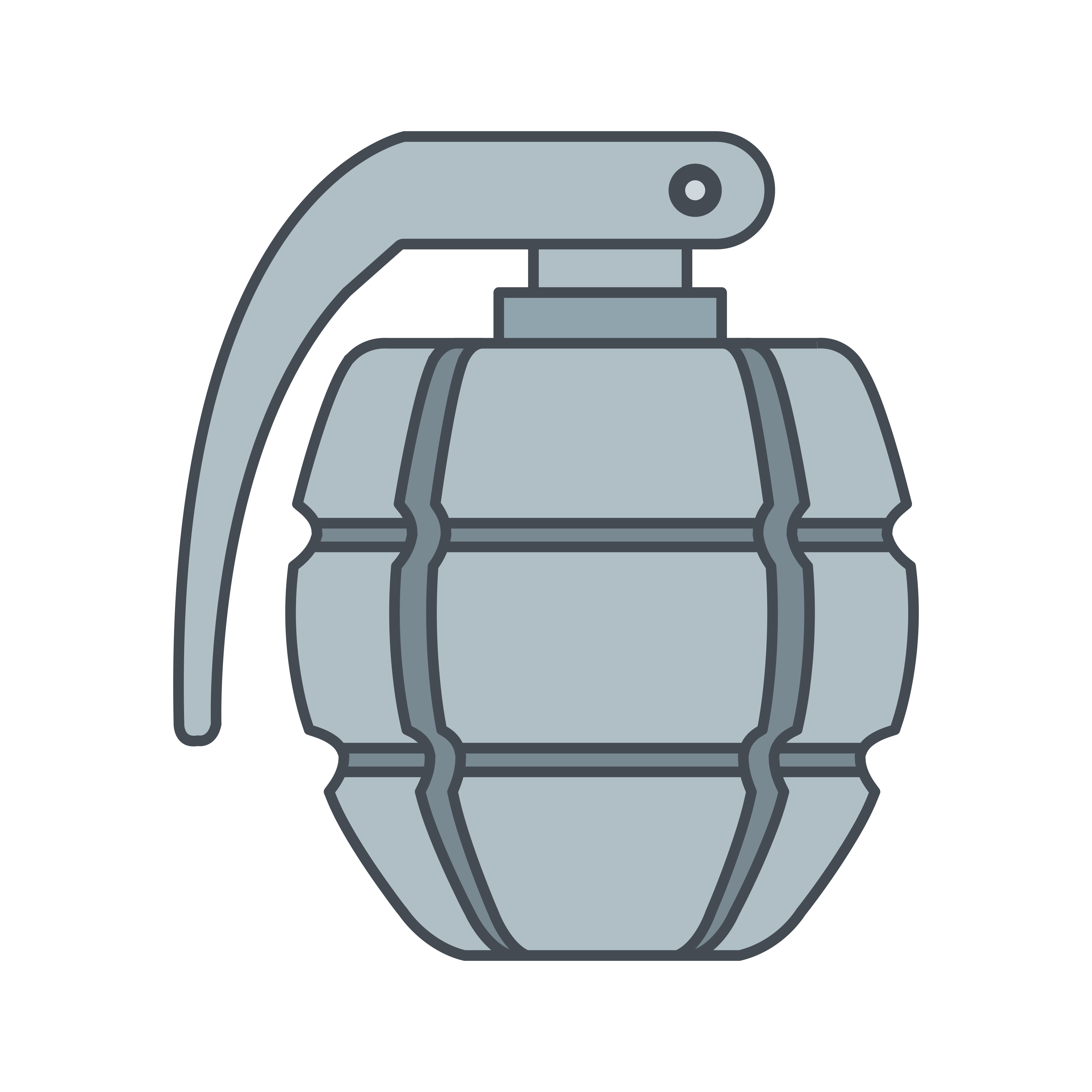 Grenade Vector Icon 354550 Vector Art at Vecteezy