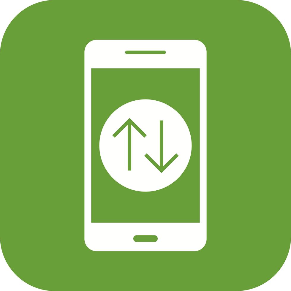 Data Connection Mobile Application Vector Icon 355092 Vector Art At