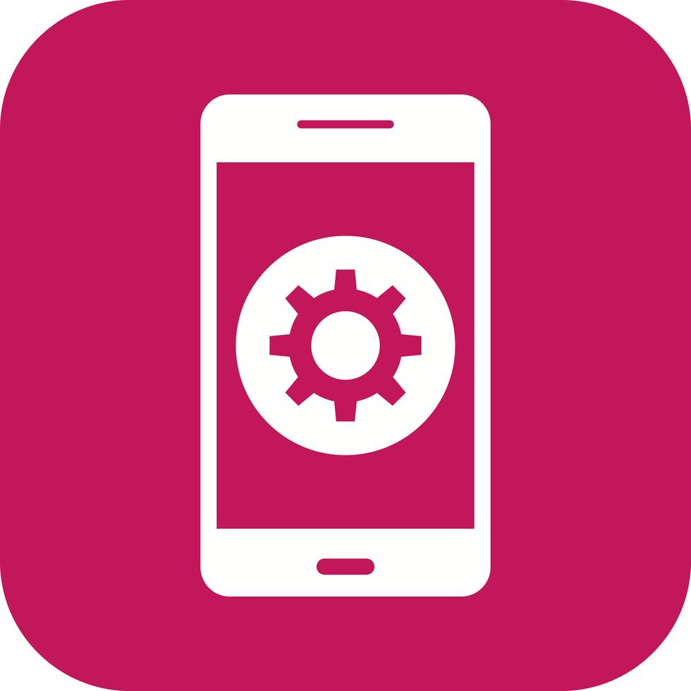 Setting Mobile Application Vector Icon 355346 Vector Art At Vecteezy