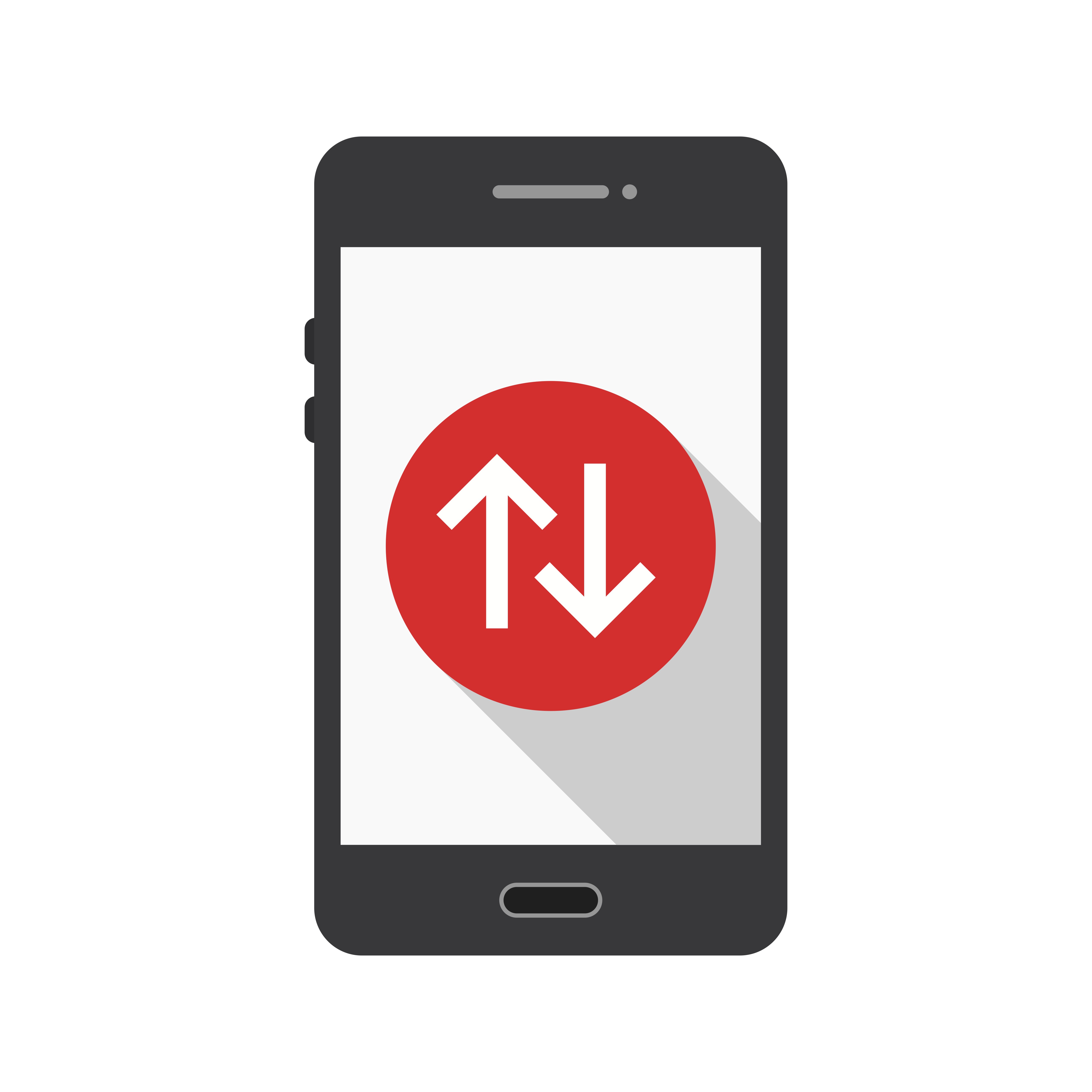 Data Connection Mobile Application Vector Icon 355791 Vector Art At