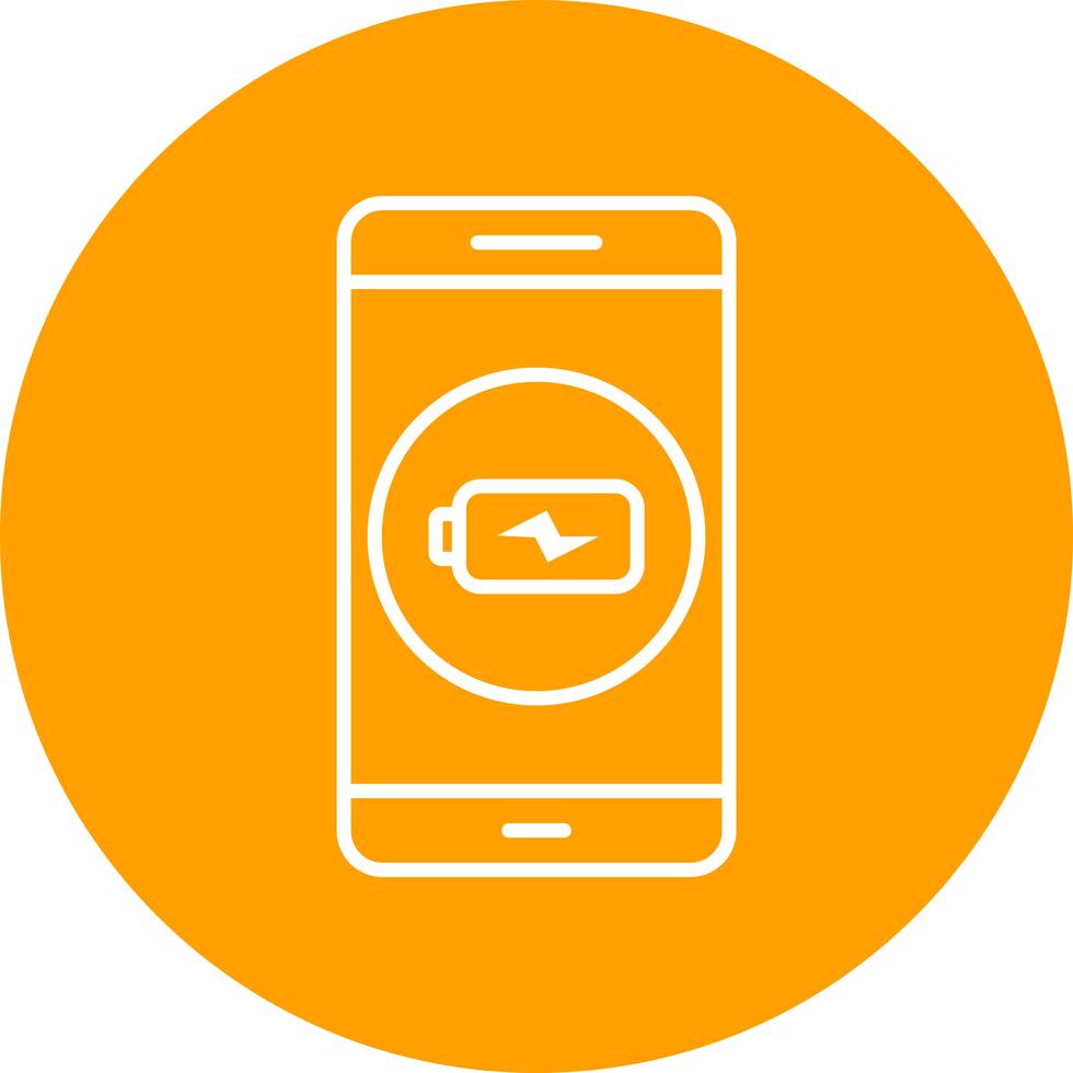 Charging Mobile Application Vector Icon 355793 Vector Art At Vecteezy