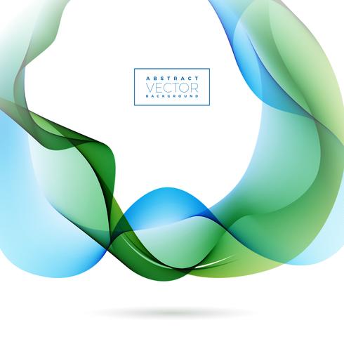 Abstract Wave Design on White Background. Vector Illustration. 358569 ...