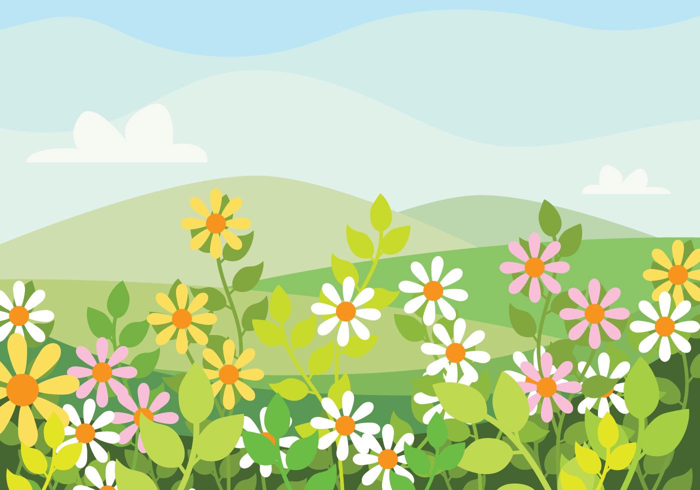 Spring Wallpaper 358615 Vector Art at Vecteezy